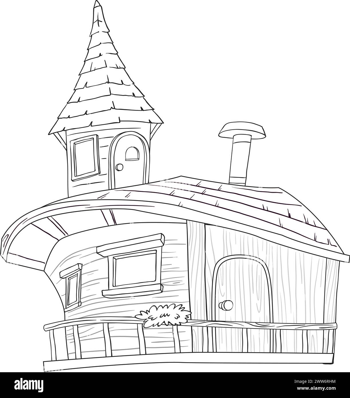 Imaginative dwelling Cut Out Stock Images & Pictures - Alamy