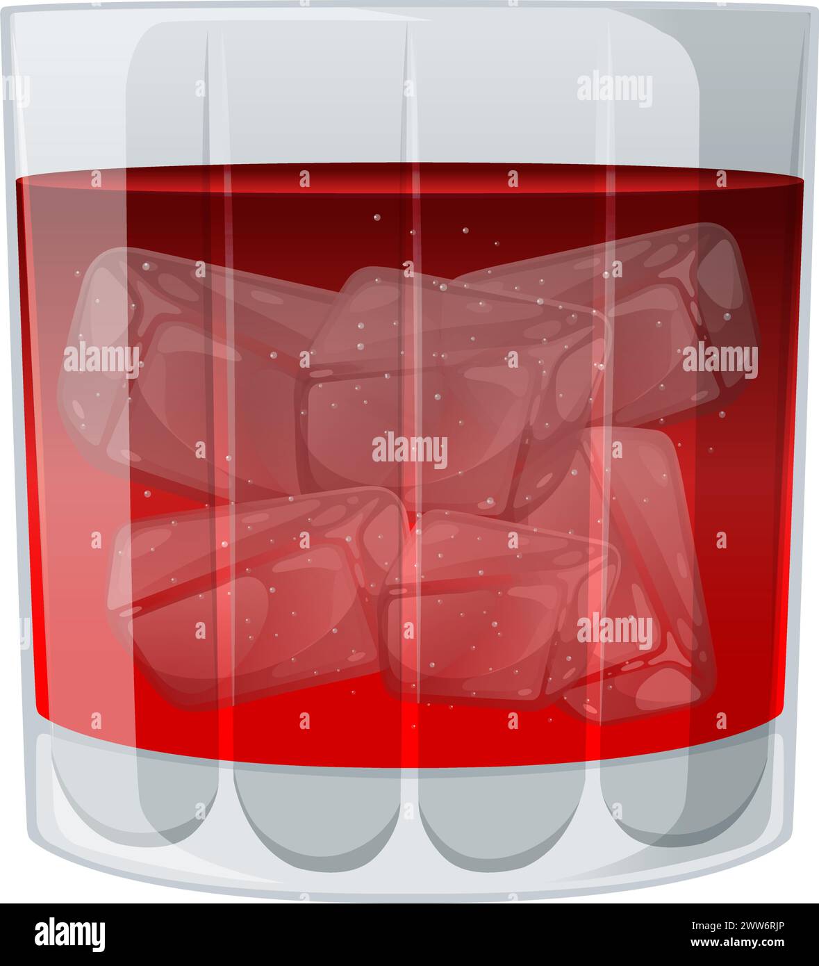 Vector illustration of a refreshing cold drink Stock Vector Image & Art ...