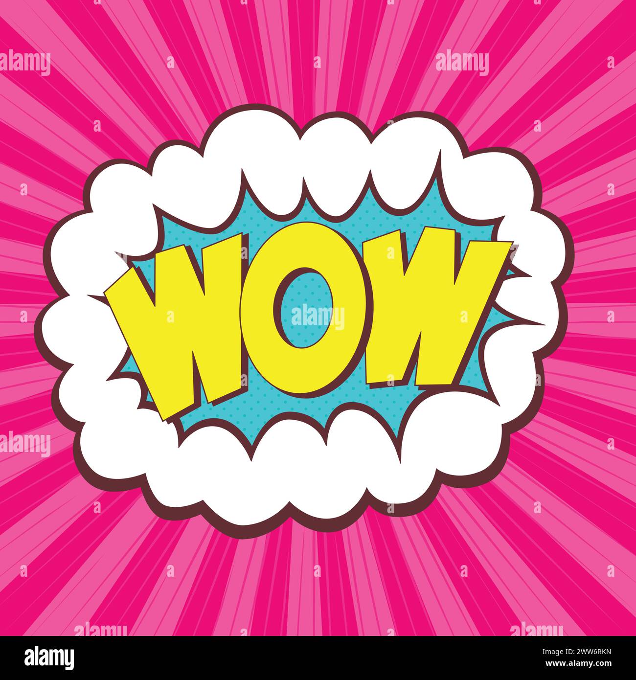 Word bright dot yellow Stock Vector Images - Alamy