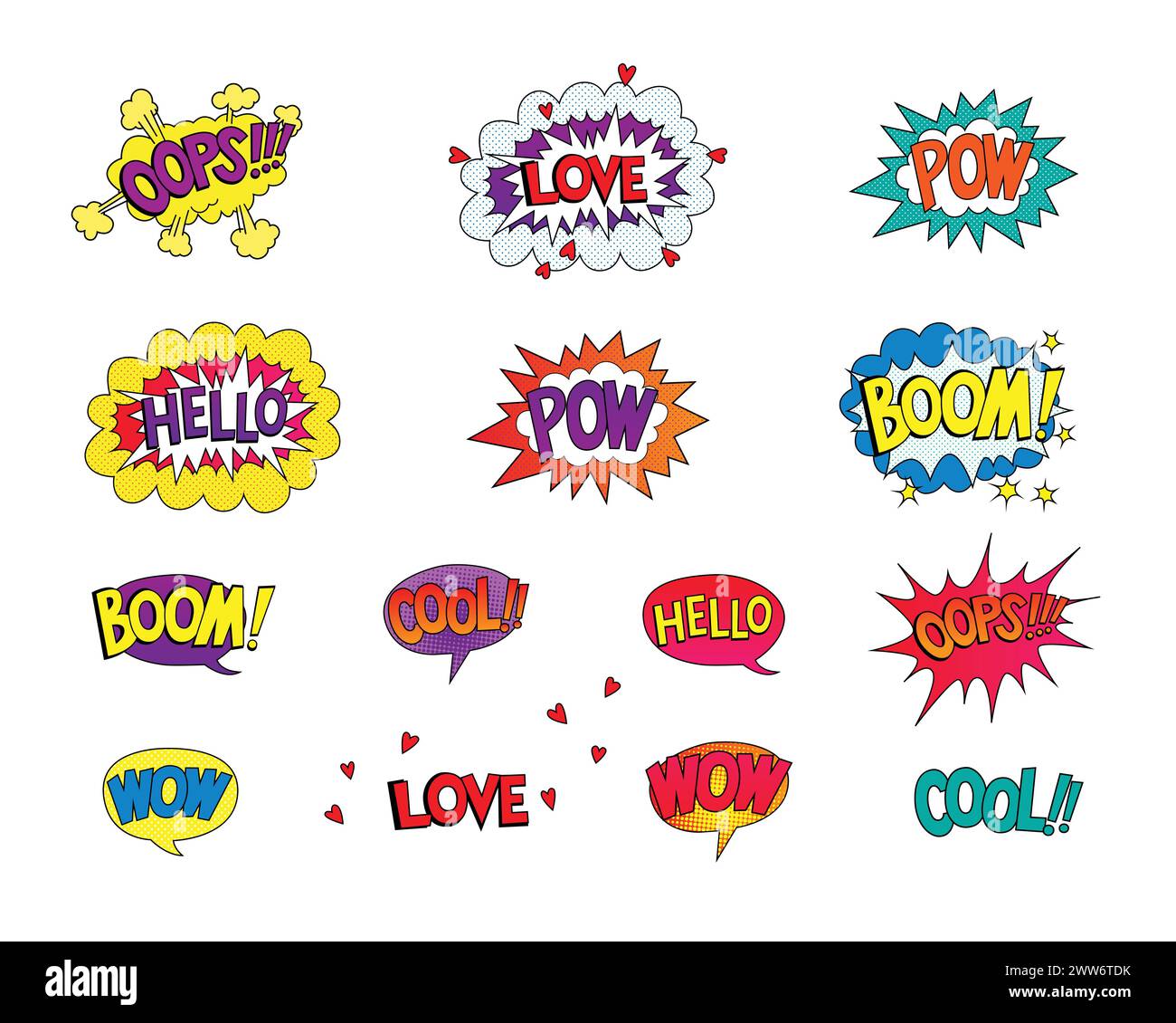 Omg comic explosion blast Stock Vector Images - Alamy