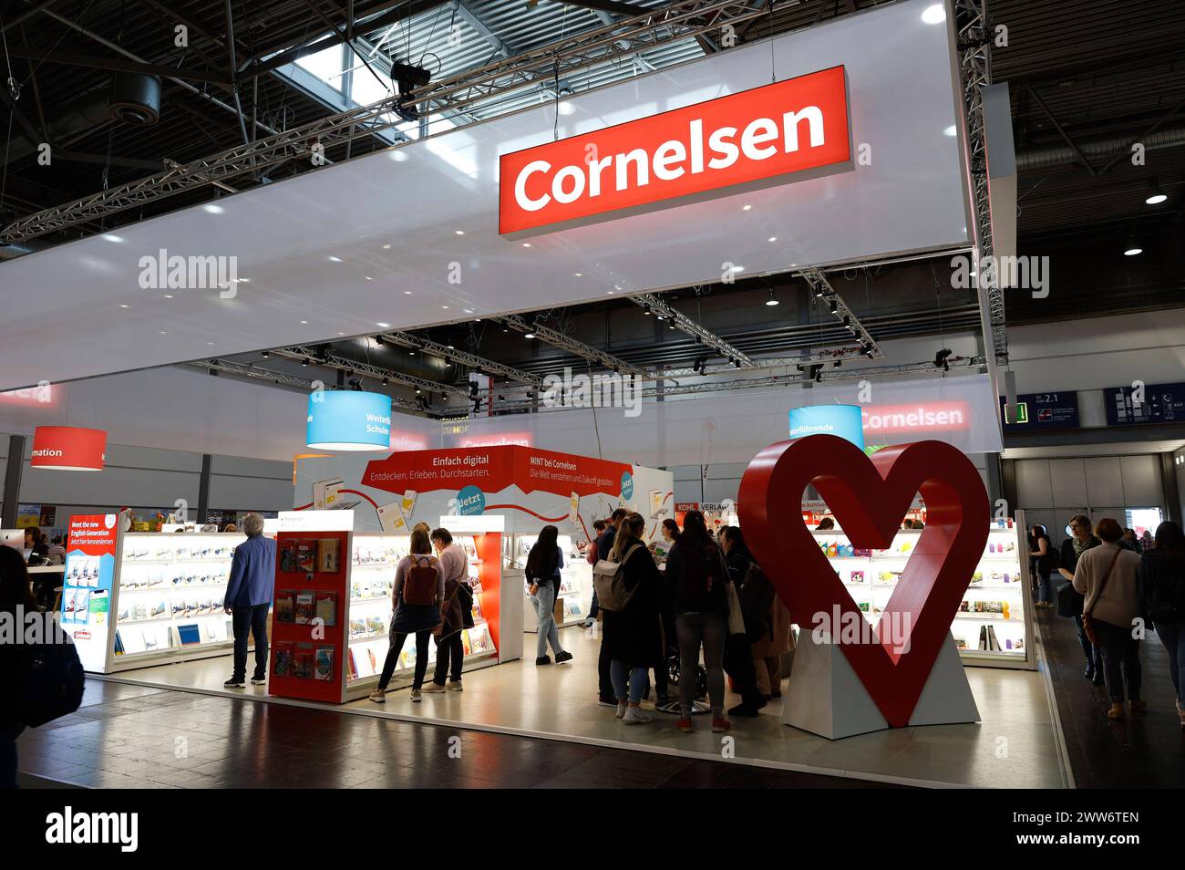 Der Cornelsen Verlag auf der Leipziger Buchmesse 2024 auf dem ...