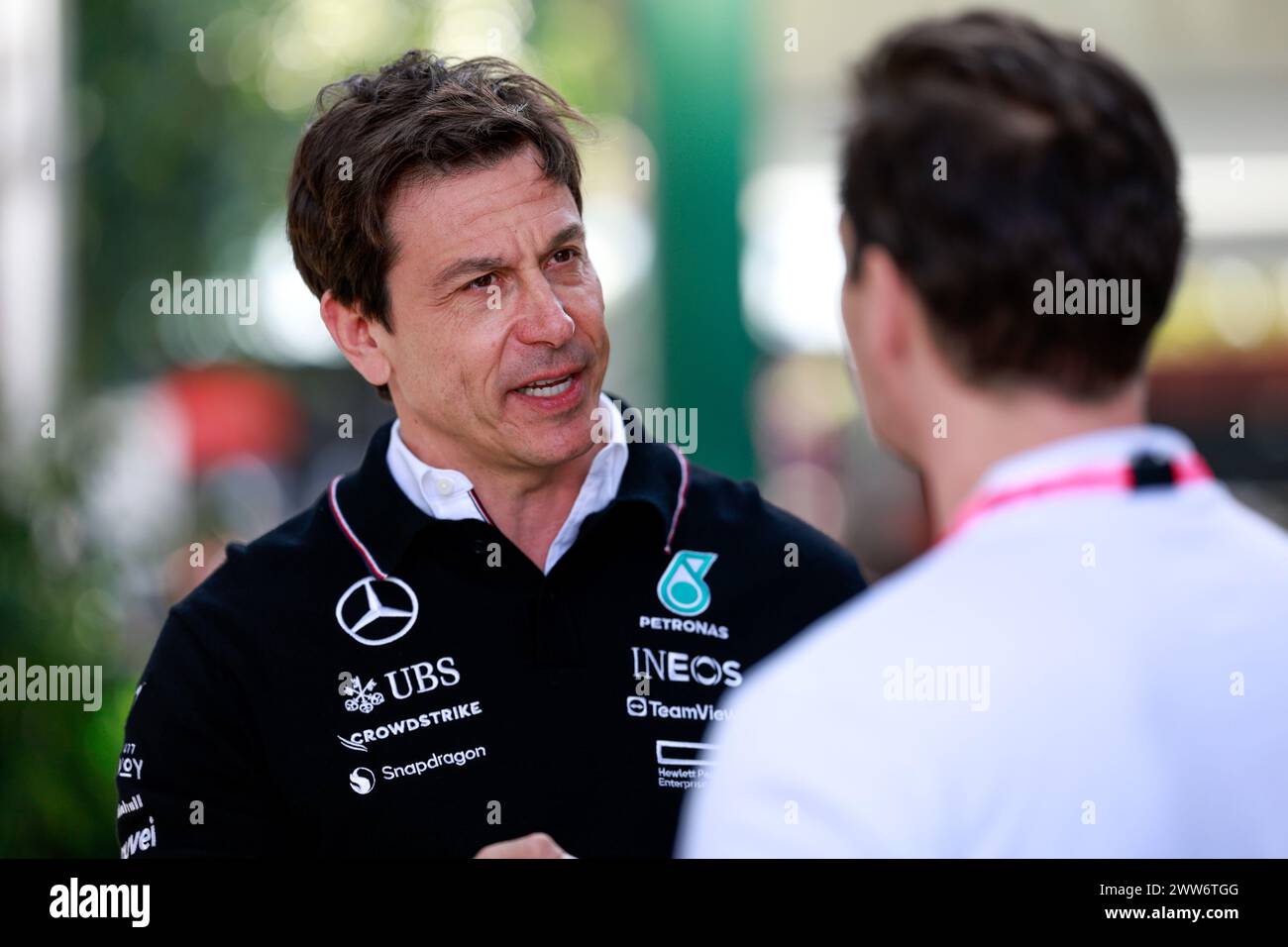 WOLFF Toto (aut), Team Principal & CEO of Mercedes AMG F1 Team, portrait during the Formula 1 ...