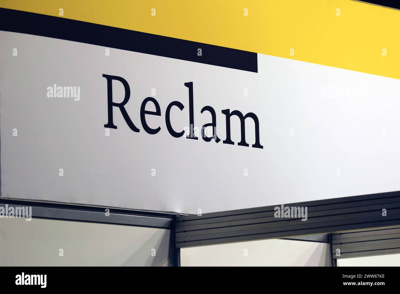 Der Reclam Verlag auf der Leipziger Buchmesse 2024 auf dem Messegelände ...