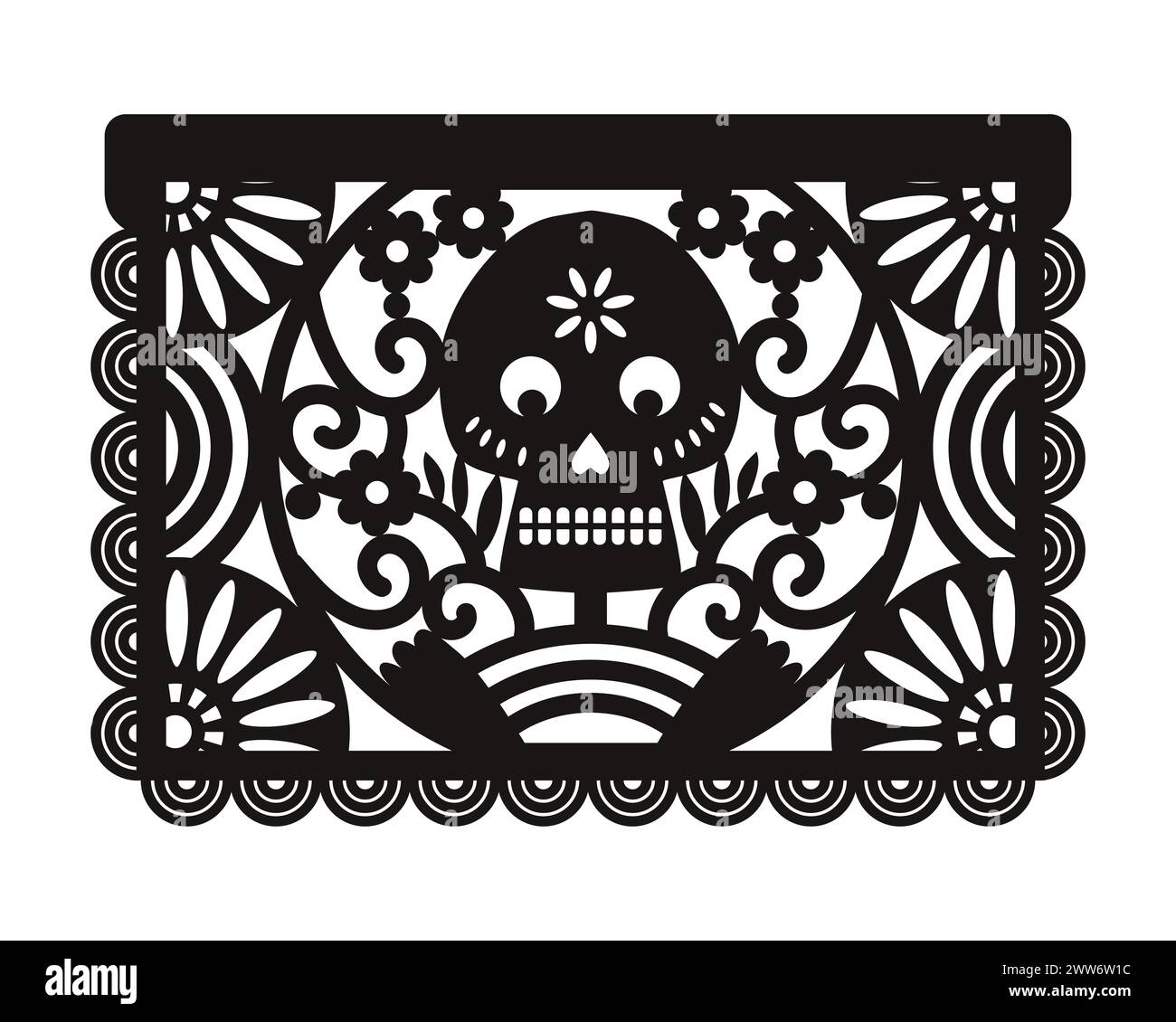 Mexico independence day decorations Cut Out Stock Images & Pictures - Alamy