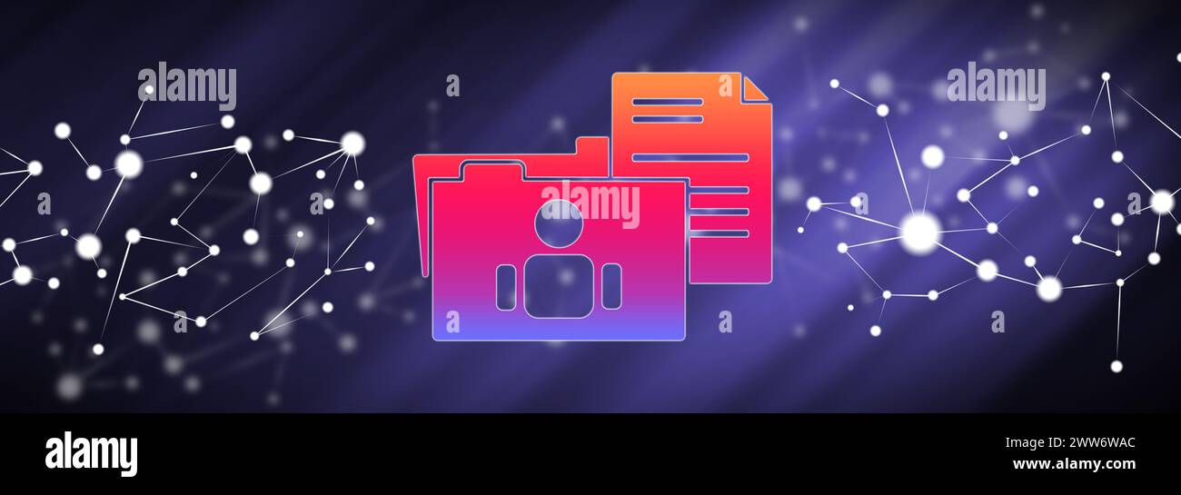 Illustration of a personal data concept Stock Photo - Alamy