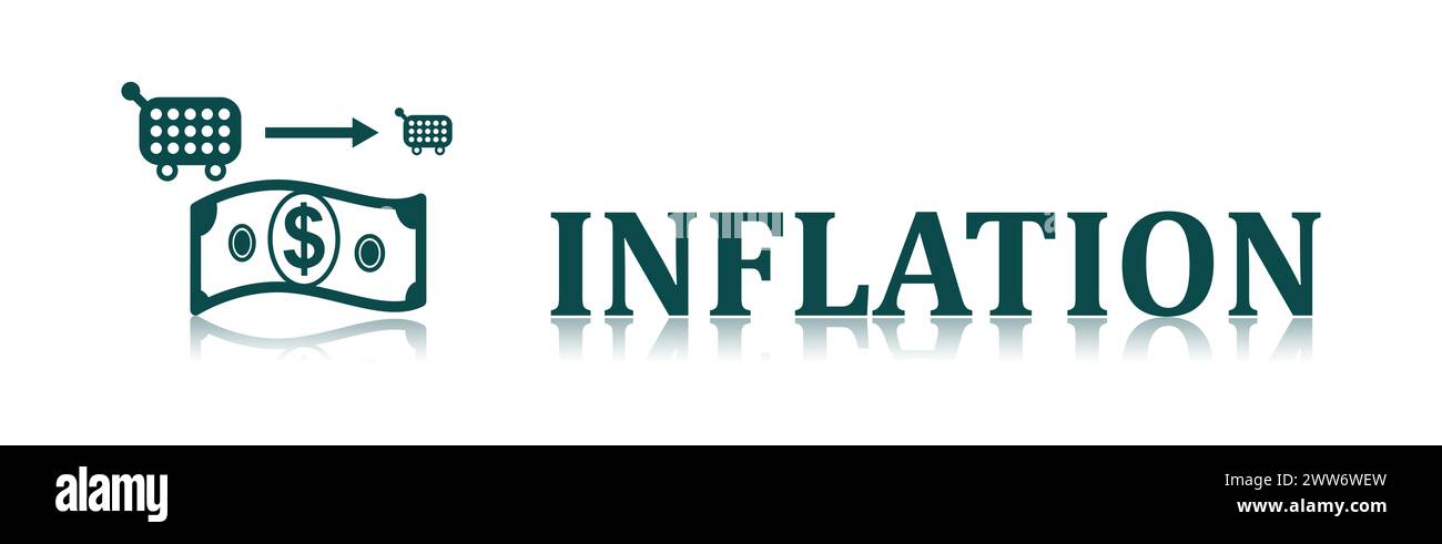 Illustration of an inflation concept Stock Photo - Alamy