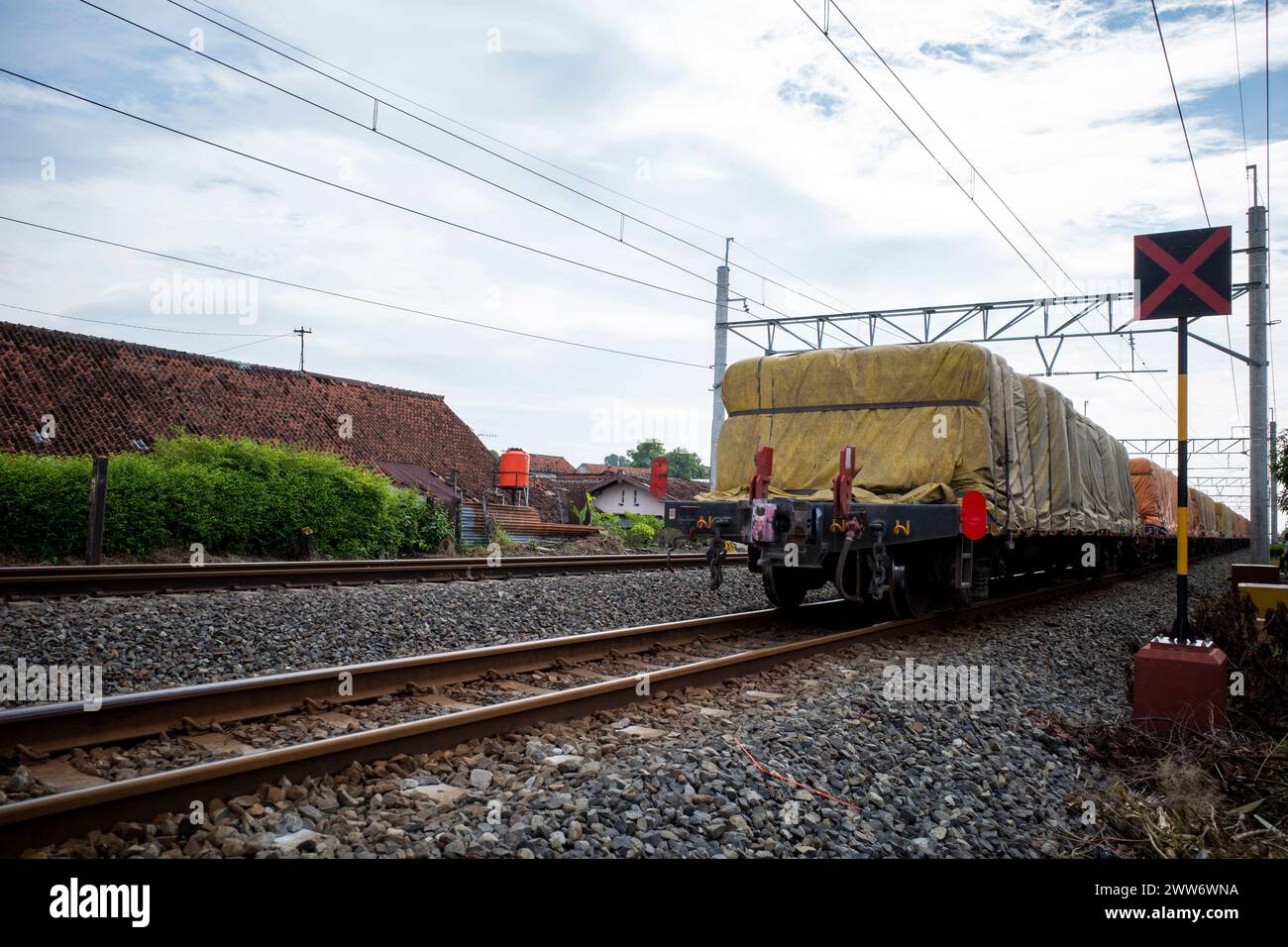 Indonesia train journey hi-res stock photography and images - Alamy