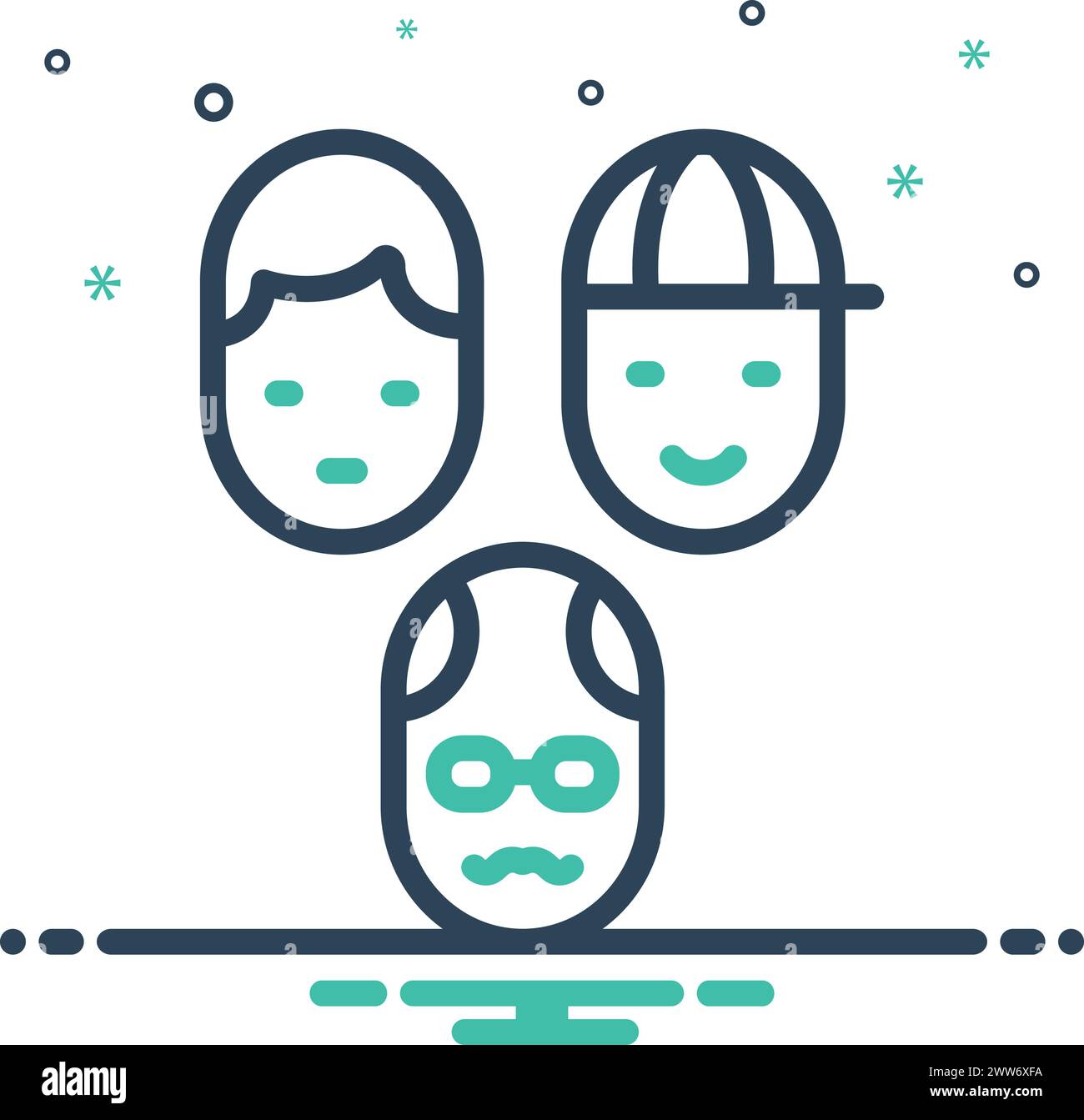 Icon for generation, age Stock Vector Image & Art - Alamy