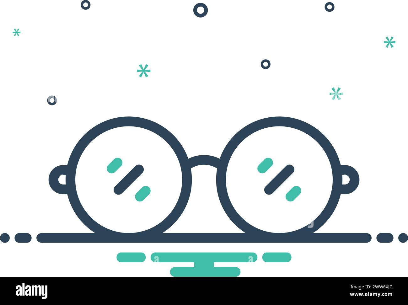 Icon for glasses, spec Stock Vector Image & Art - Alamy