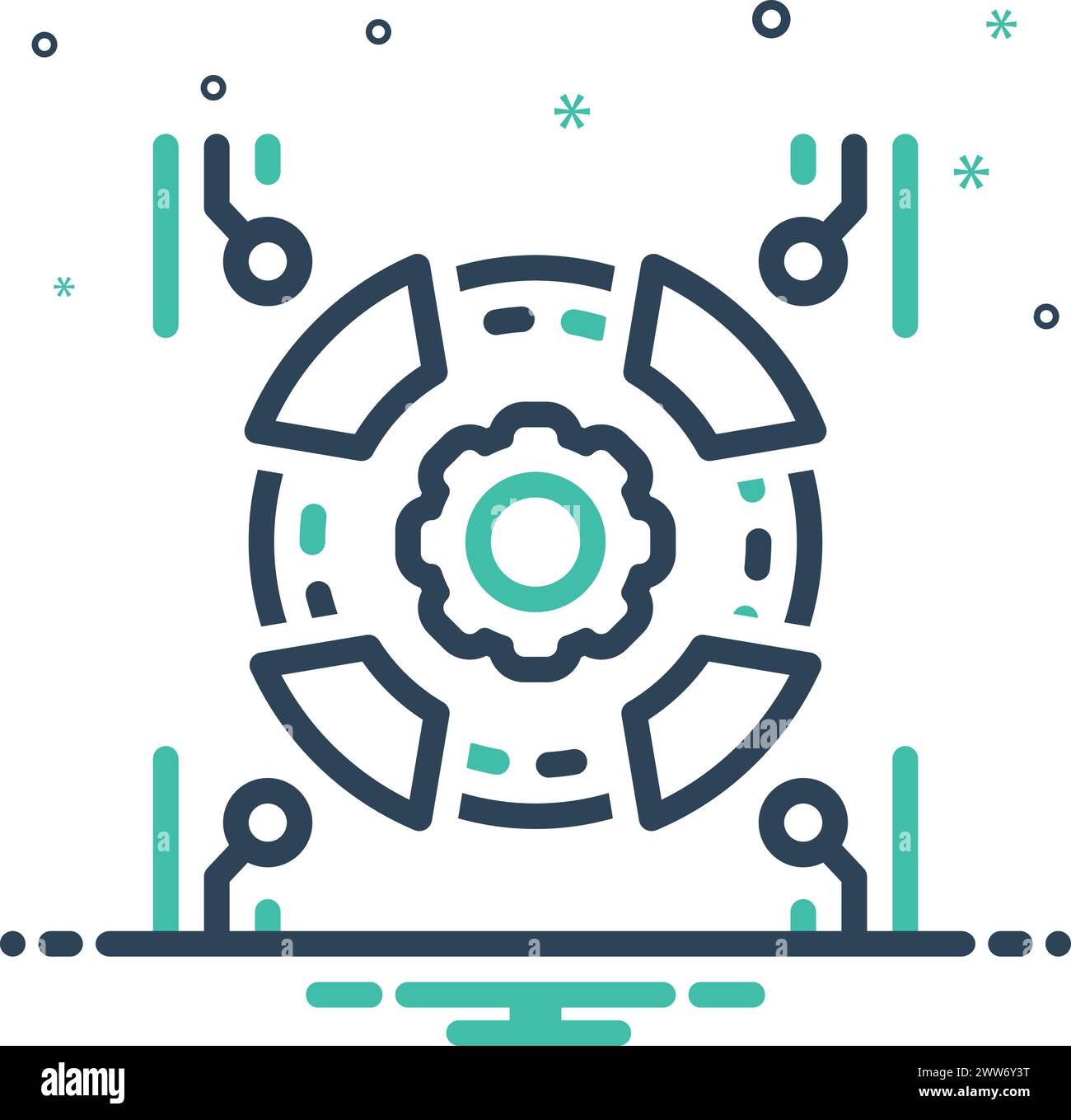 Icon for automation, automatism Stock Vector Image & Art - Alamy