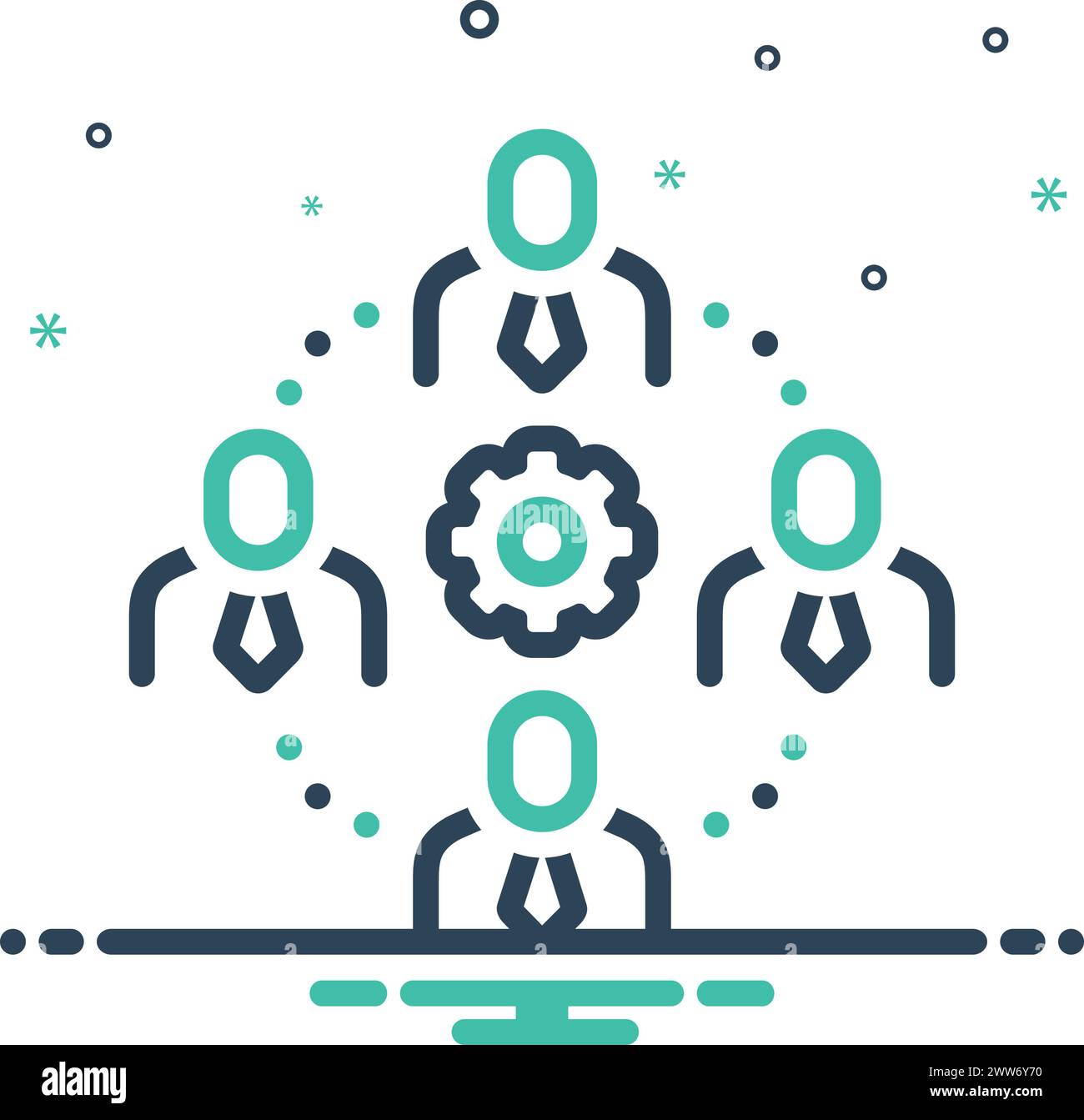 Icon for collaboration, copartnership Stock Vector Image & Art - Alamy