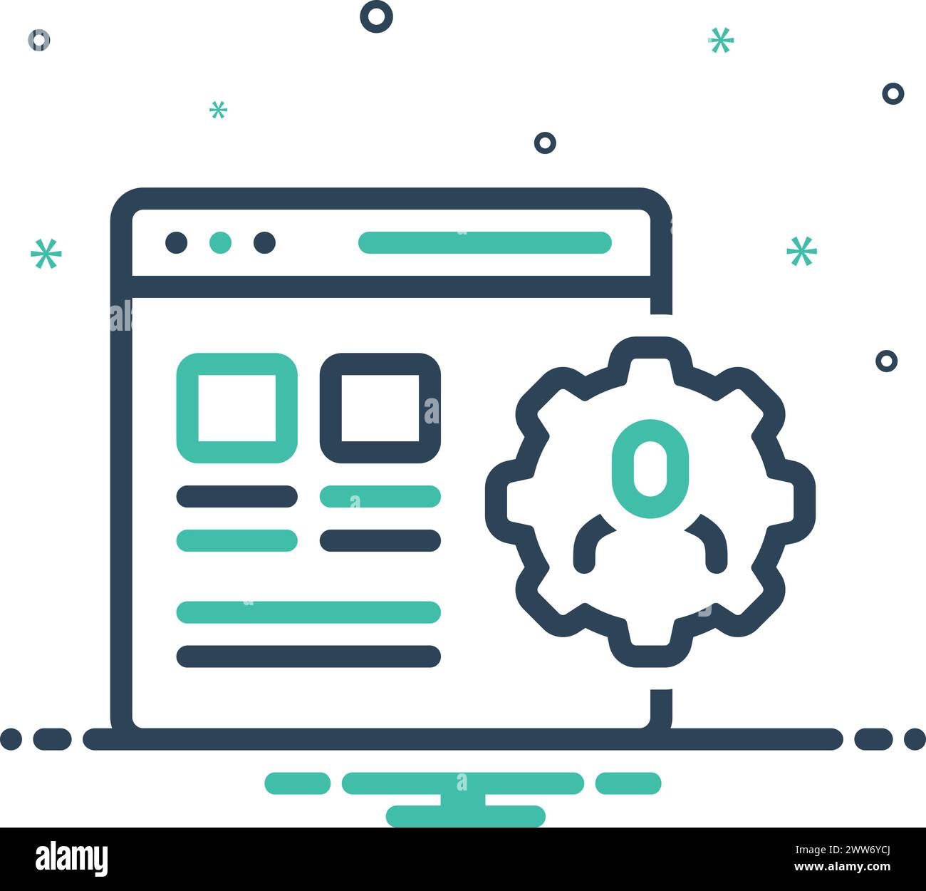 Icon for control panel, control Stock Vector Image & Art - Alamy