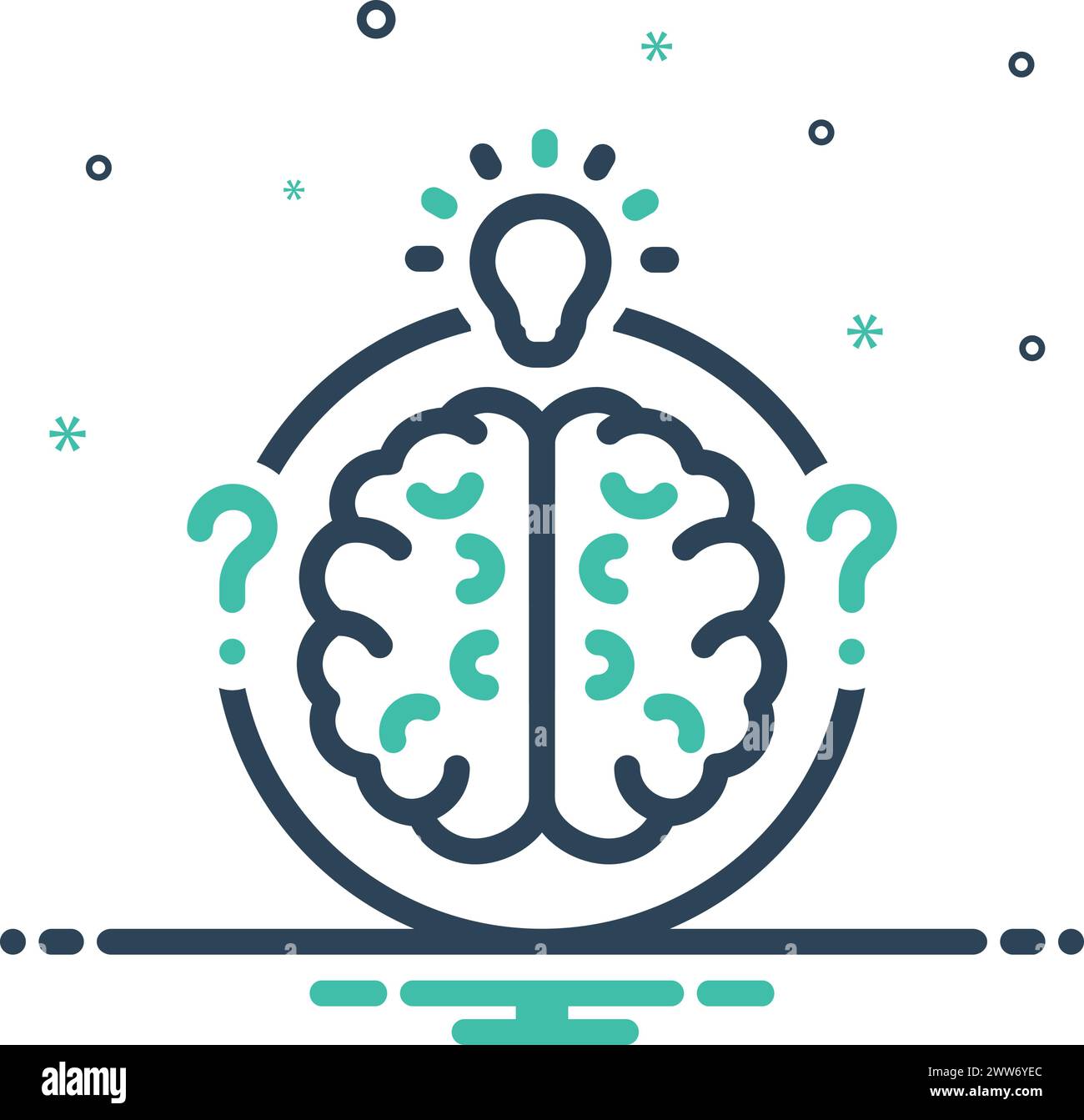 Icon for brainstorming, concept Stock Vector Image & Art - Alamy