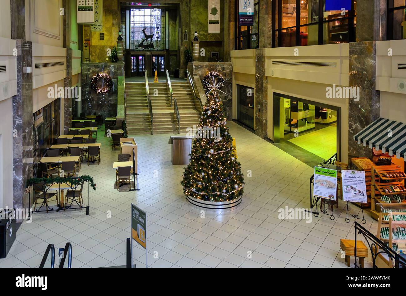 Toronto city hall christmas tree hi-res stock photography and images ...