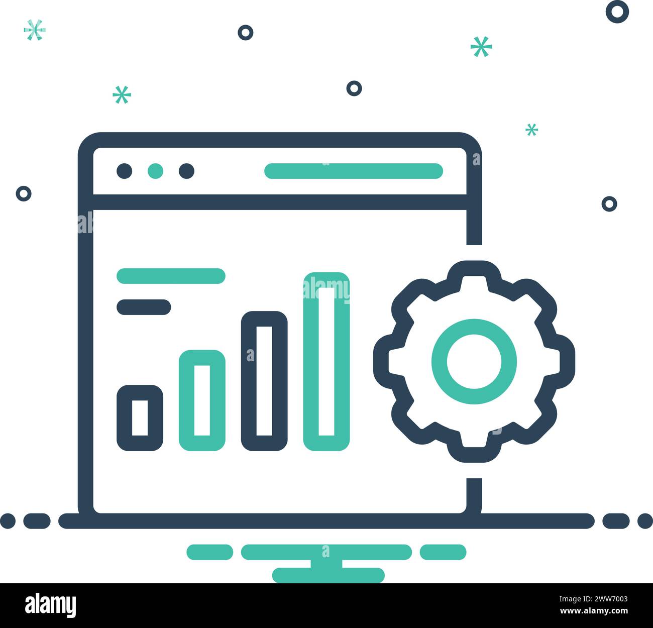 Setting up process Cut Out Stock Images & Pictures - Alamy