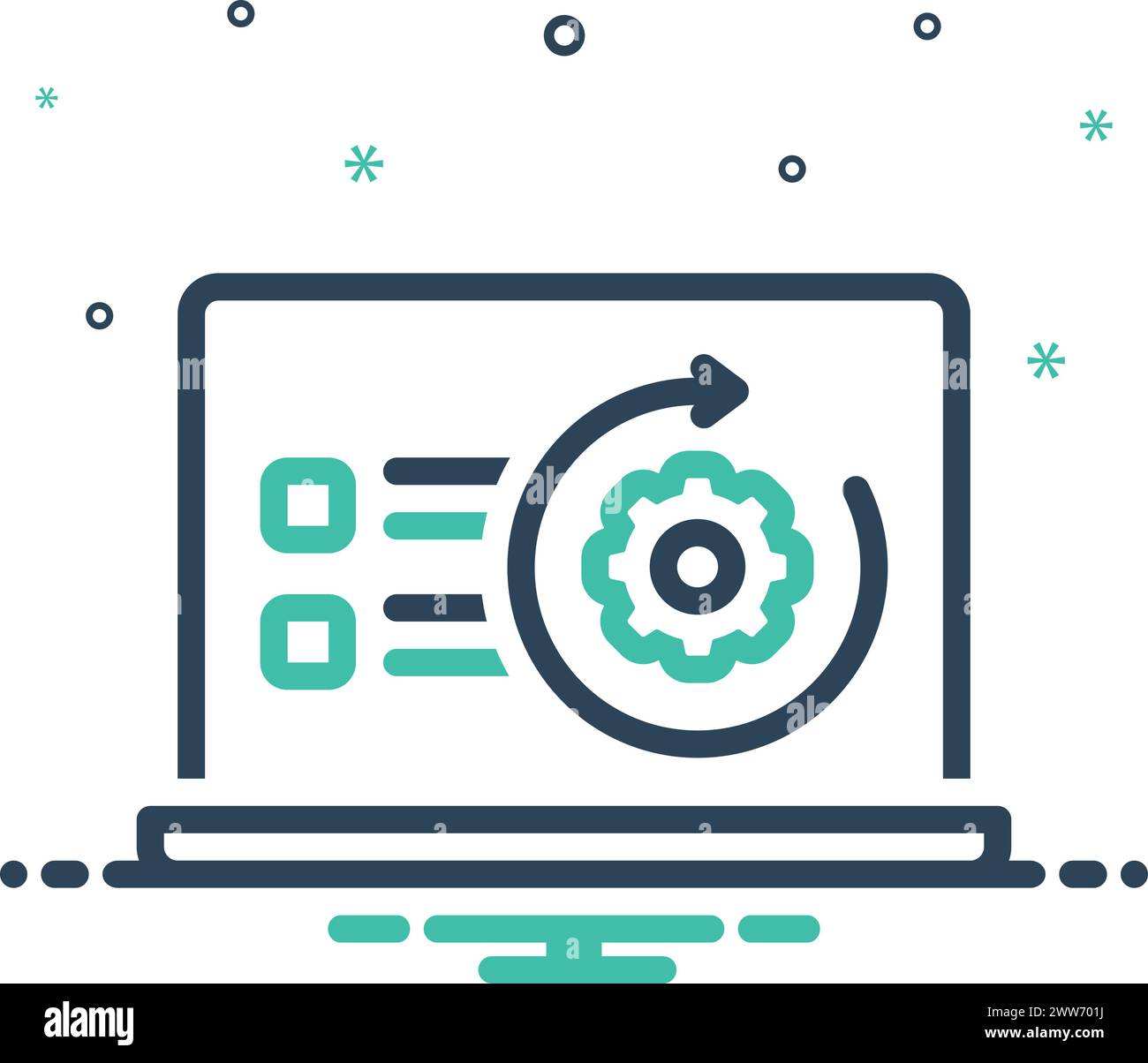 Icon for configuration, setting Stock Vector Image & Art - Alamy