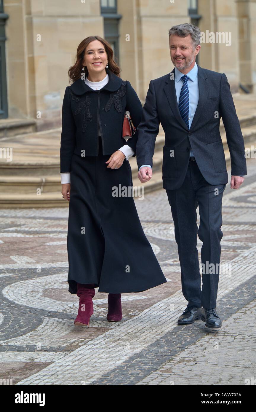 Copenhagen, Denmark. 21st Mar, 2024. COPENHAGEN 2024-03-21 King ...