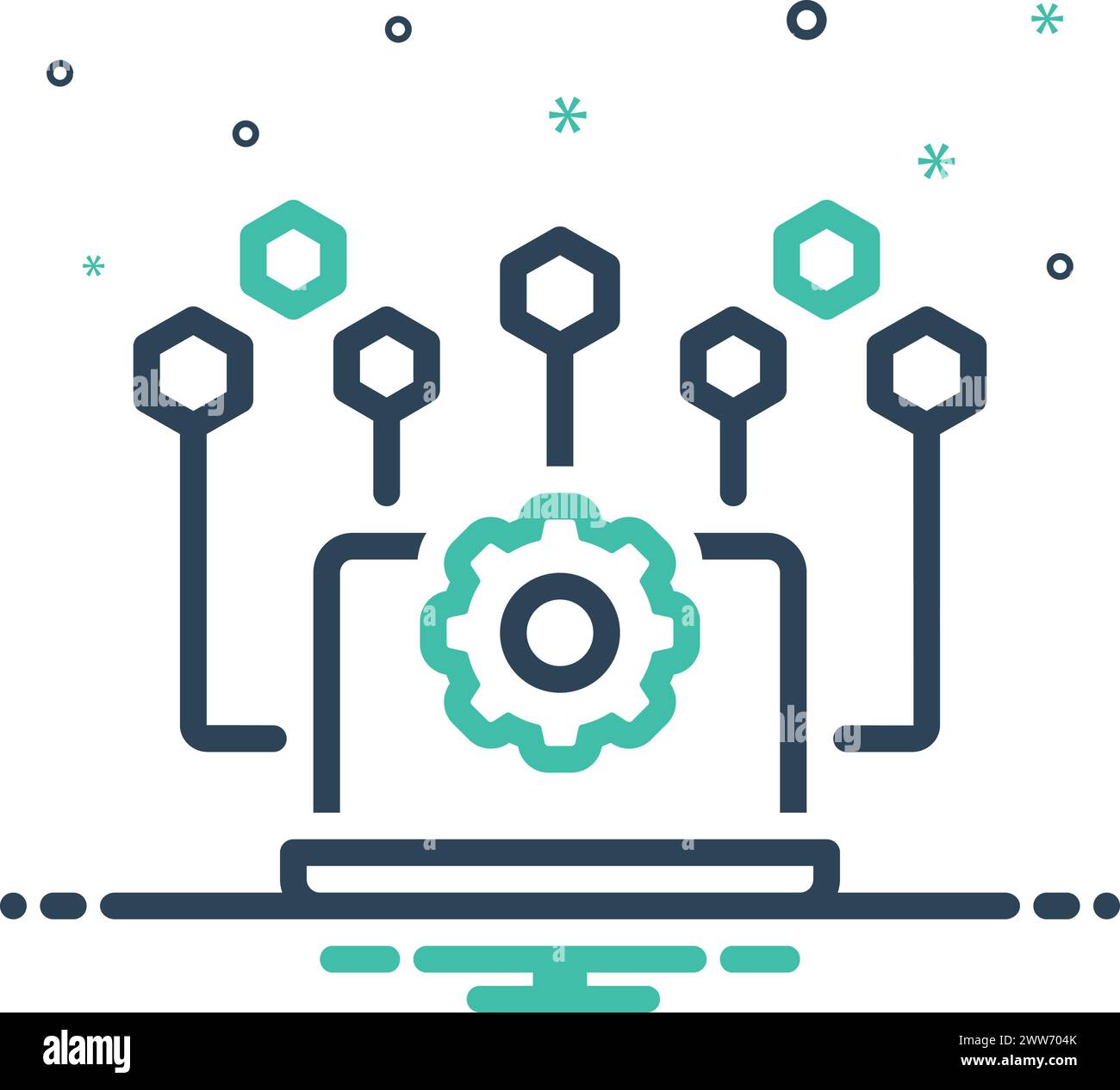 Icon for controls, command Stock Vector Image & Art - Alamy