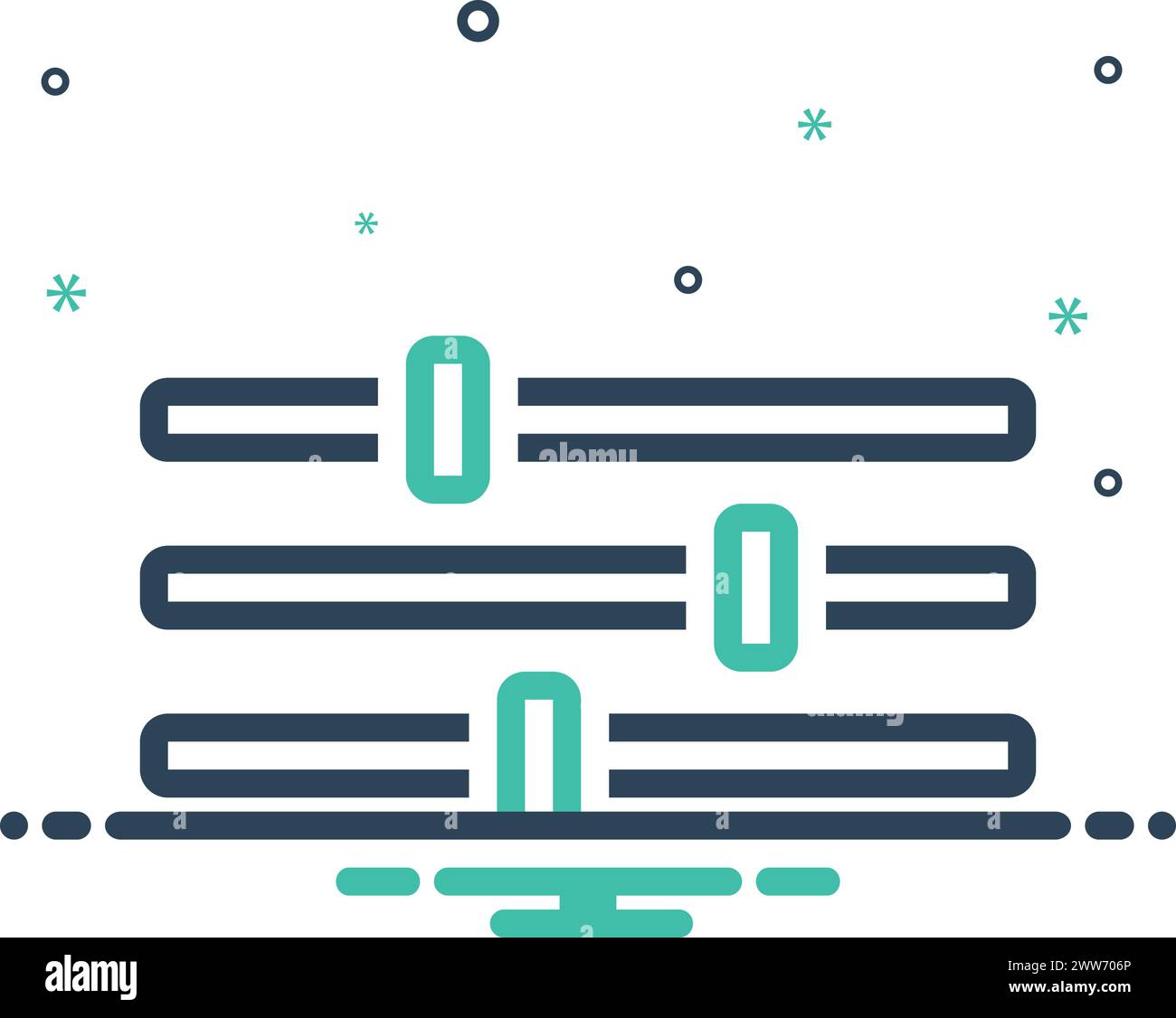 Icon for adjustment, control Stock Vector Image & Art - Alamy