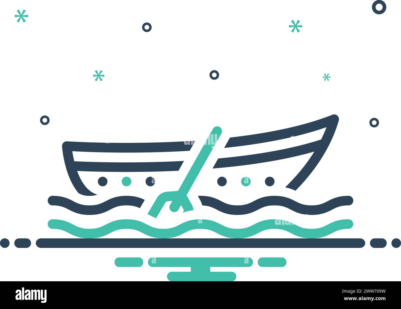 Icon for rowing boat, rowing Stock Vector Image & Art - Alamy