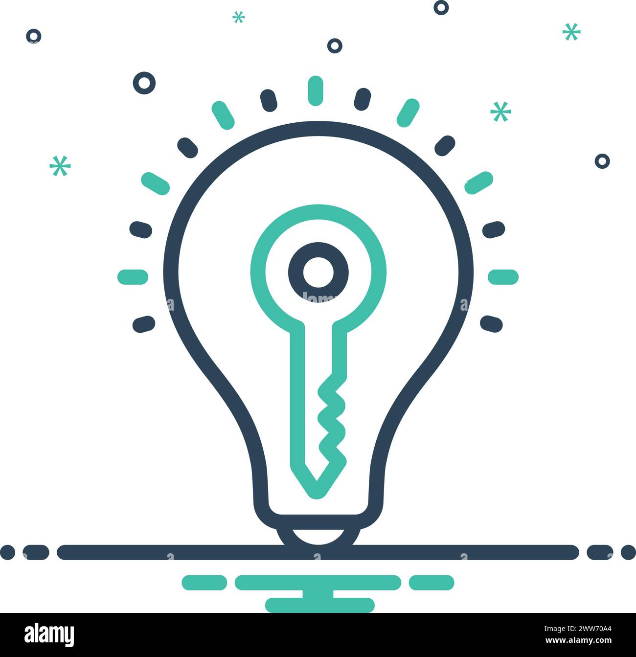 Icon for key idea, key Stock Vector Image & Art - Alamy