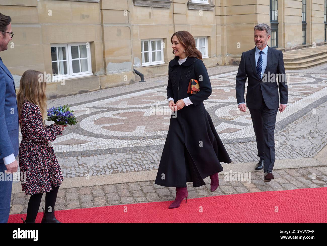 Copenhagen, Denmark. 21st Mar, 2024. COPENHAGEN 2024-03-21 King Fredrik ...