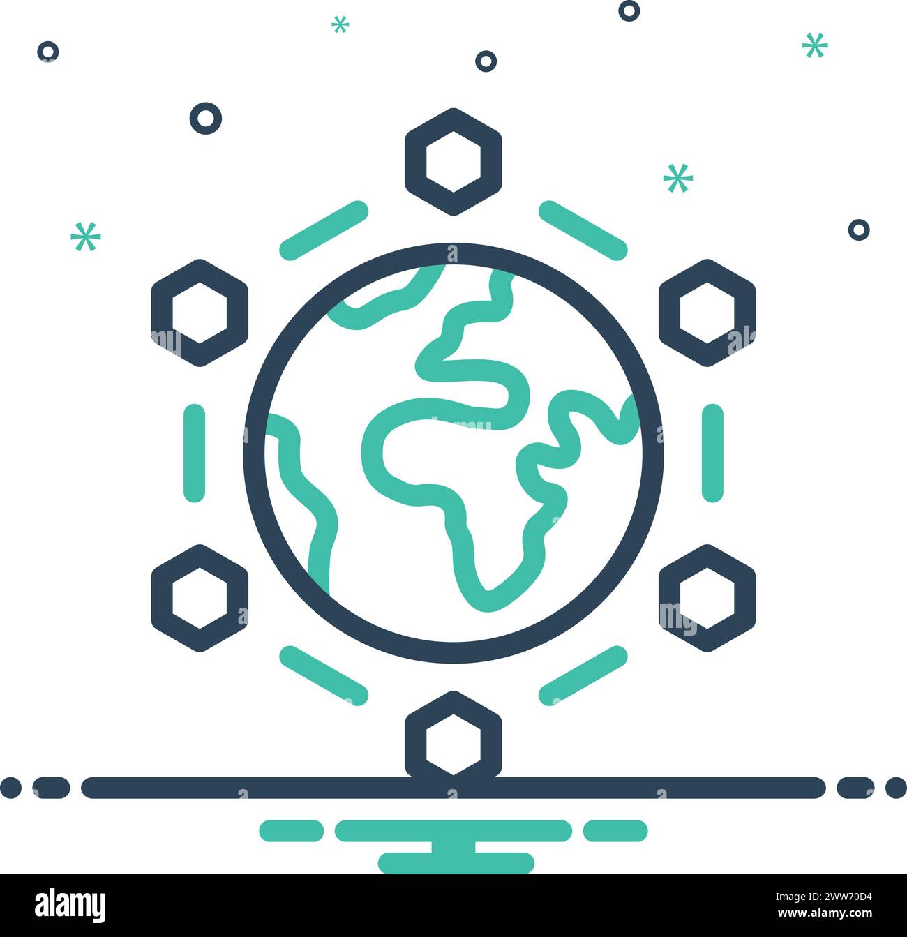 Icon for internet, globalization Stock Vector Image & Art - Alamy