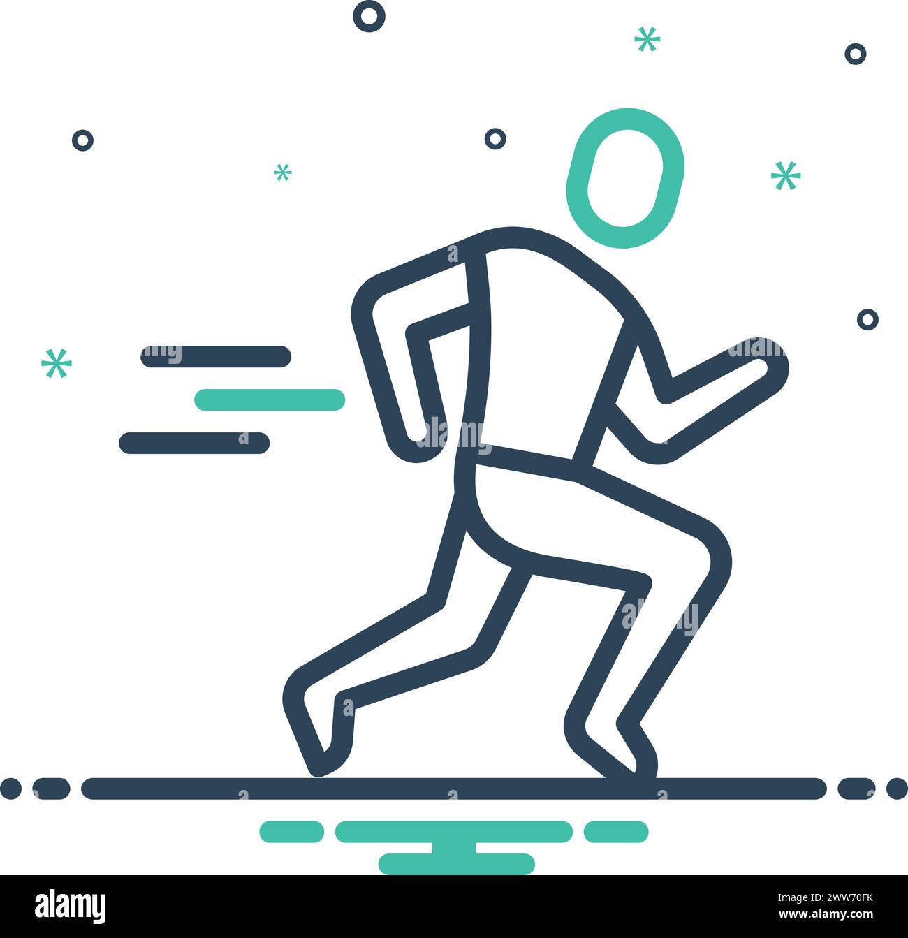 Icon for sprint, race Stock Vector Image & Art - Alamy