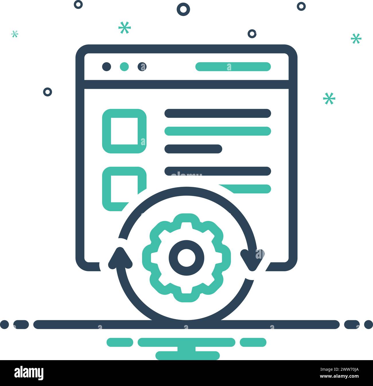 Software customization Stock Vector Images - Alamy