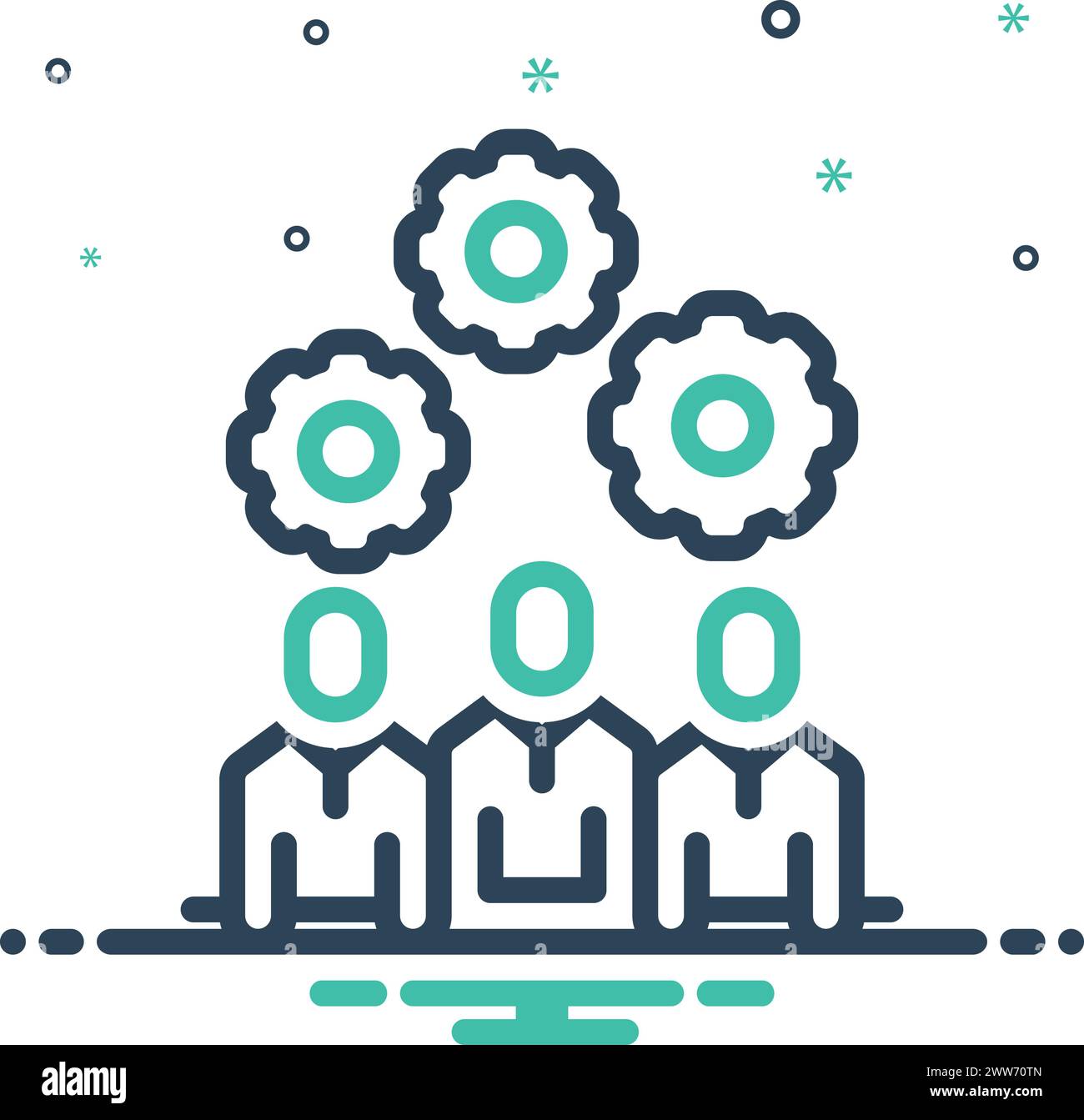 Team bonding activities Stock Vector Images - Alamy