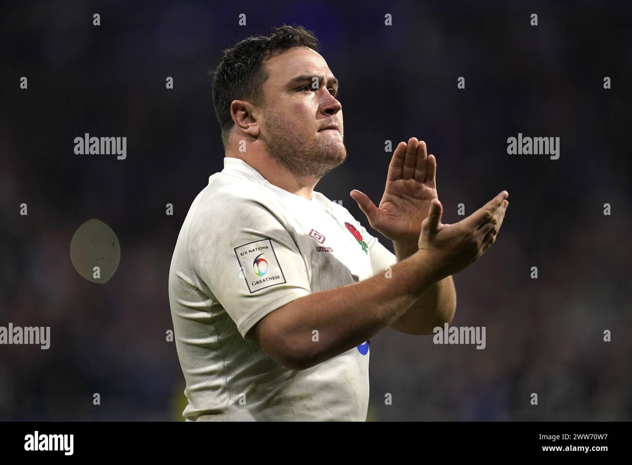 File photo dated 16-03-2024 of England's Jamie George. England captain ...