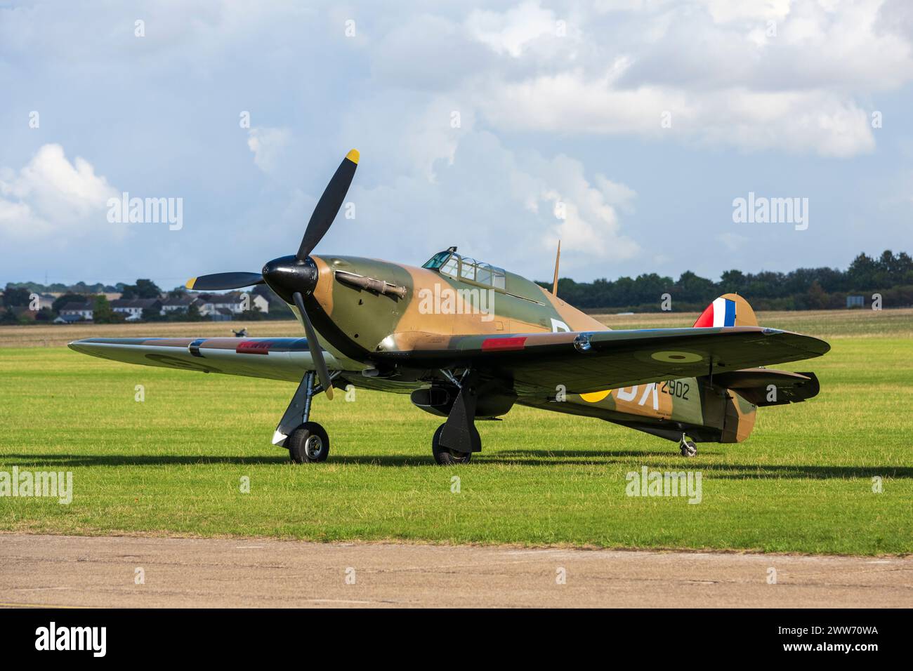 Hawker Hurricane Mk 1 P2902 G-ROBT at Duxford Battle of Britain Air ...