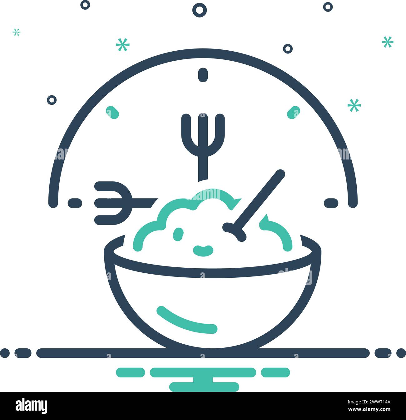 Icon for meal breaks, meal Stock Vector Image & Art - Alamy
