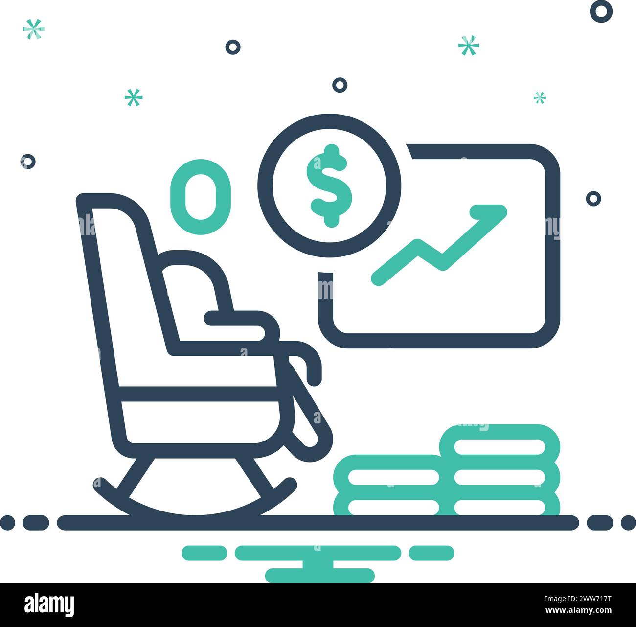 Icon for retirement plans, plan Stock Vector Image & Art - Alamy