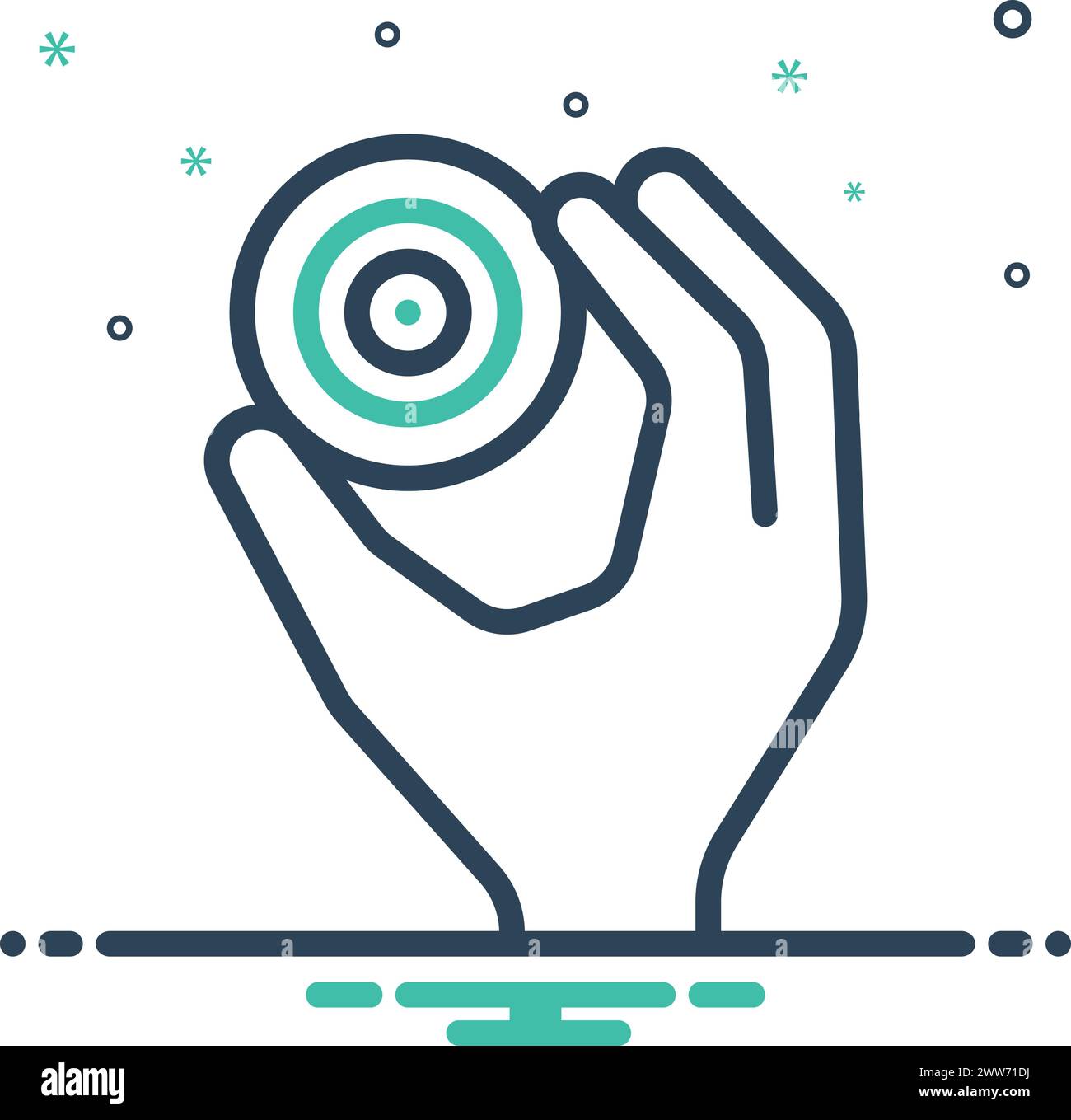 Icon for focus, optical Stock Vector Image & Art - Alamy