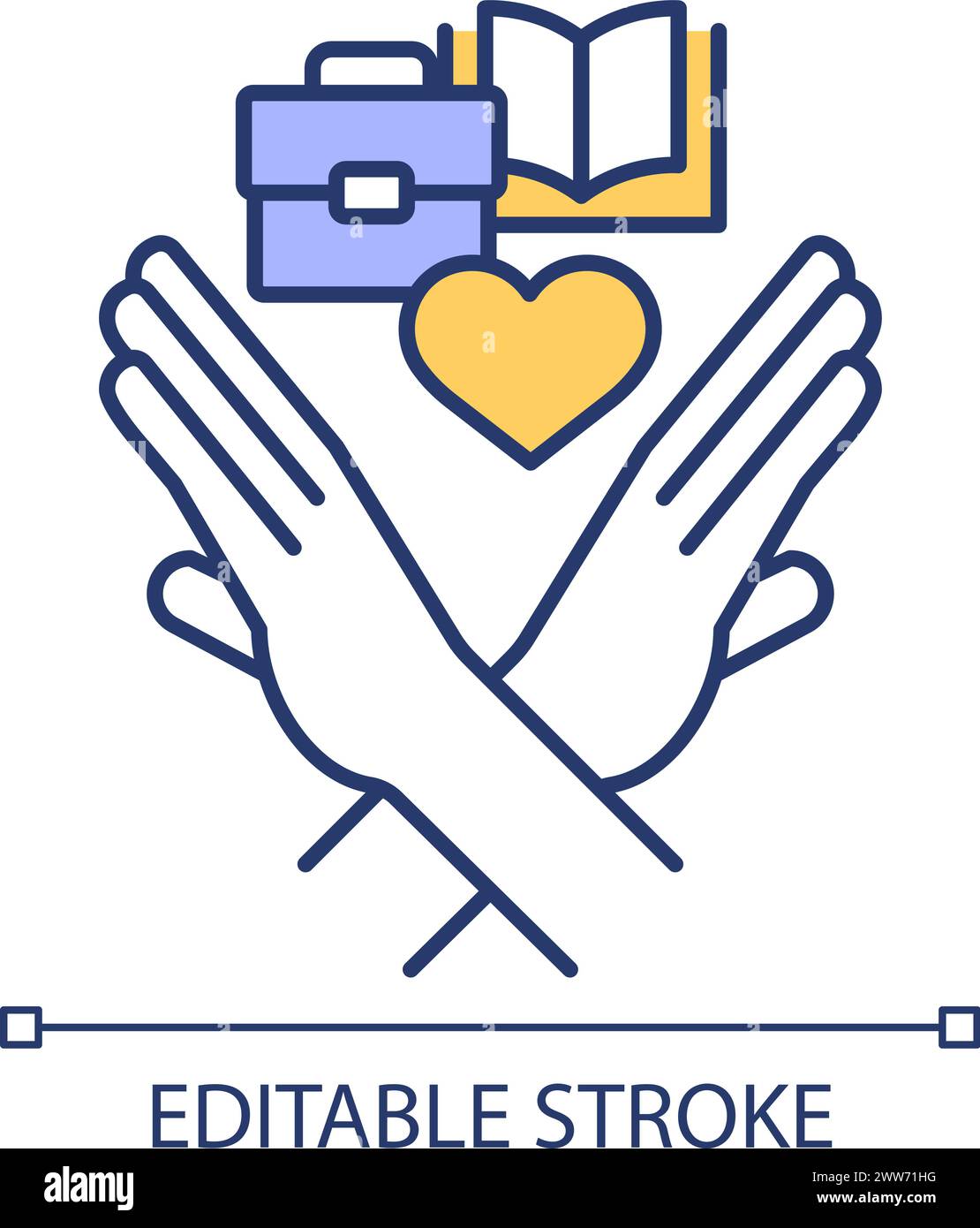 Social institution avolition RGB color icon Stock Vector Image & Art ...