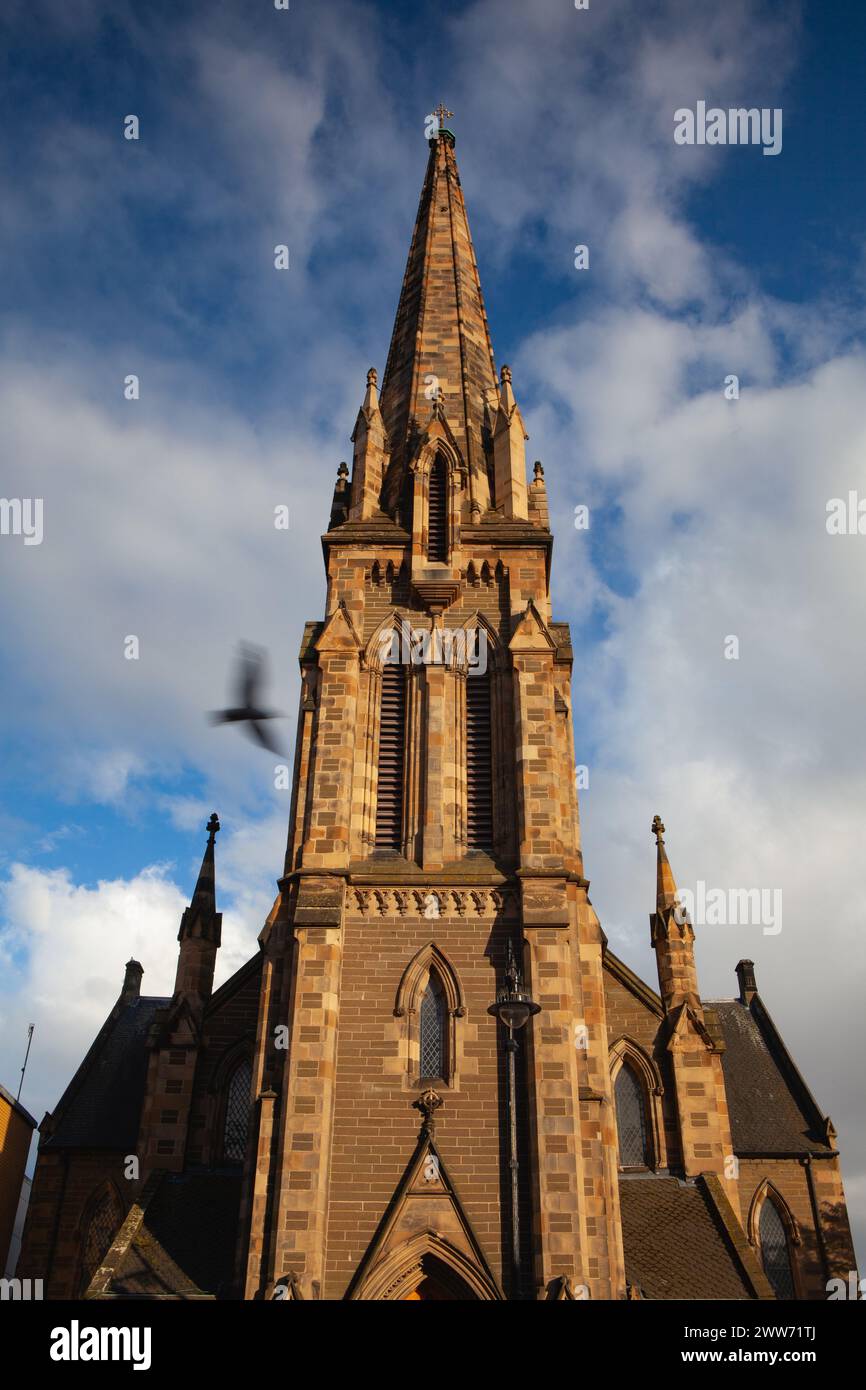 Meadowside St Paul's Church, Nethergate Dundee Stock Photo - Alamy