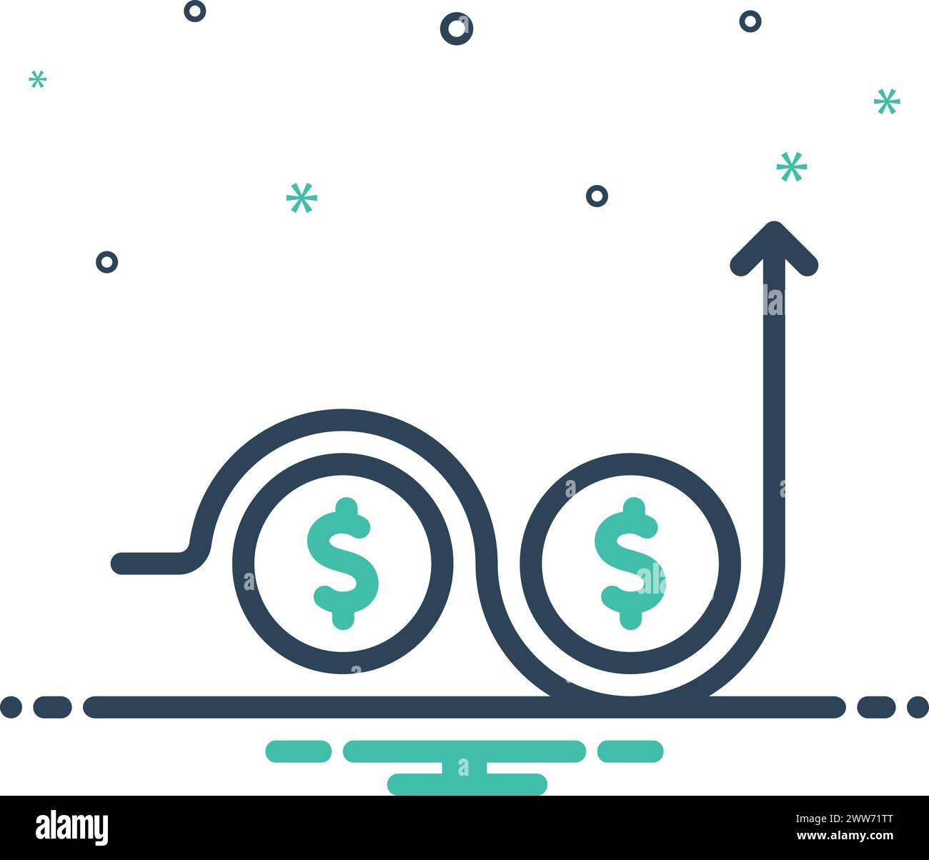 Icon for pay rise, pay Stock Vector Image & Art - Alamy