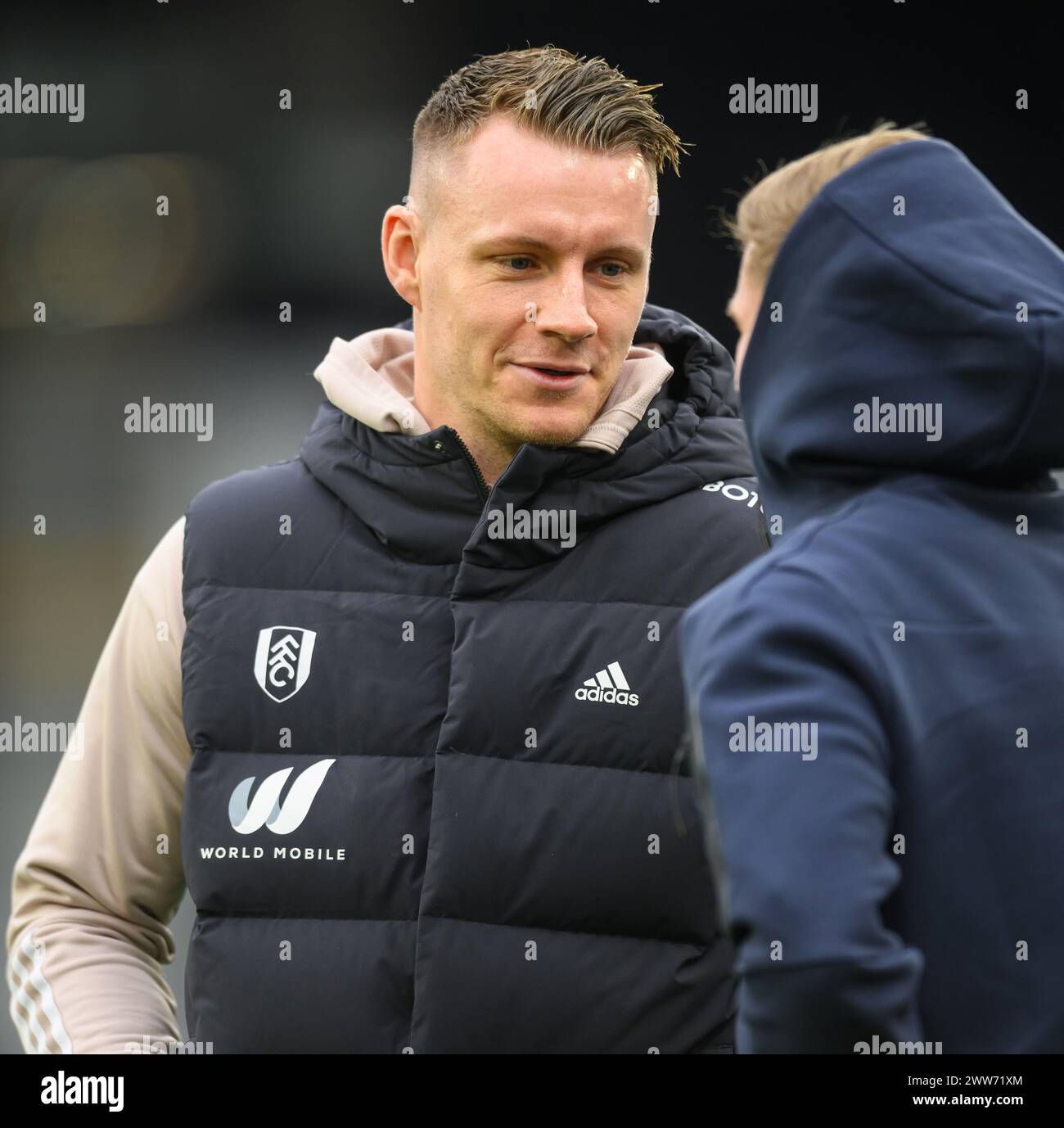 London, UK. 16th Mar, 2024 - Fulham v Tottenham Hotspur - Premier ...