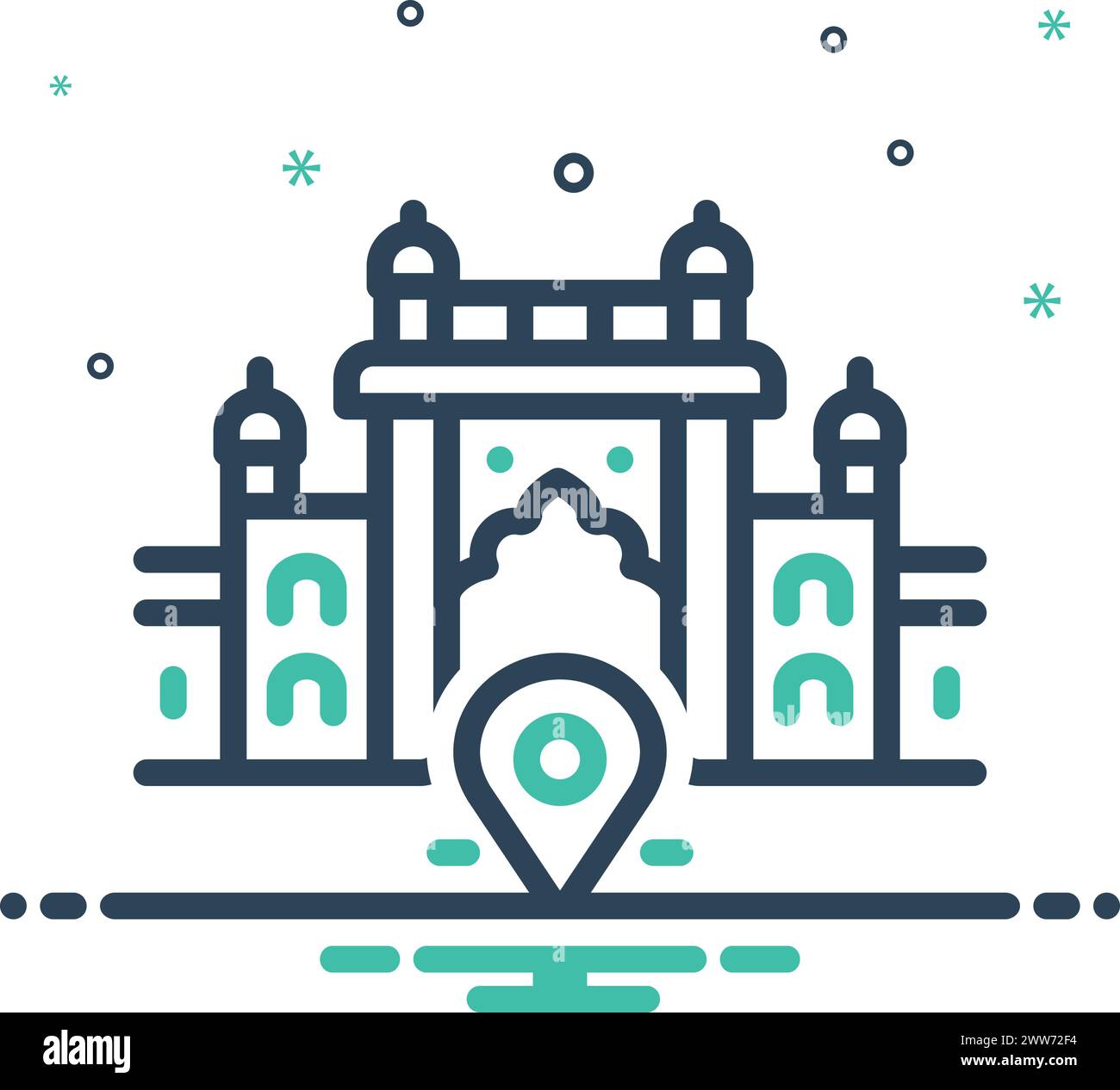 Stronghold place Cut Out Stock Images & Pictures - Alamy