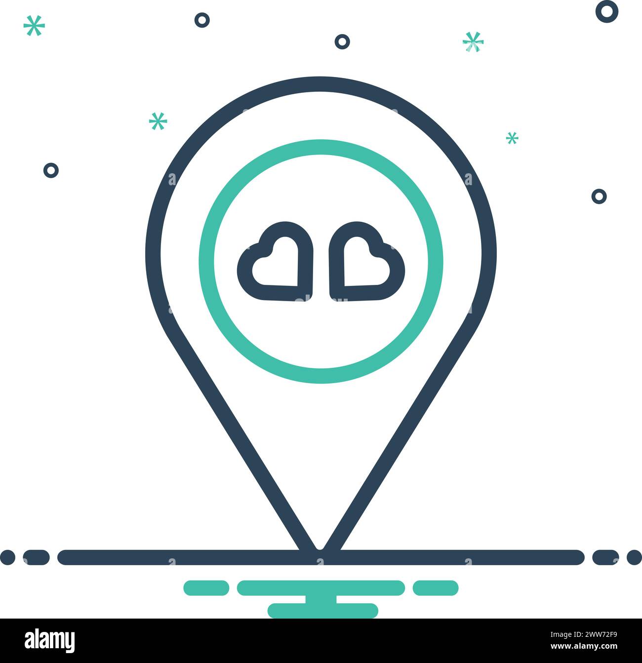 Icon for venue, location Stock Vector Image & Art - Alamy