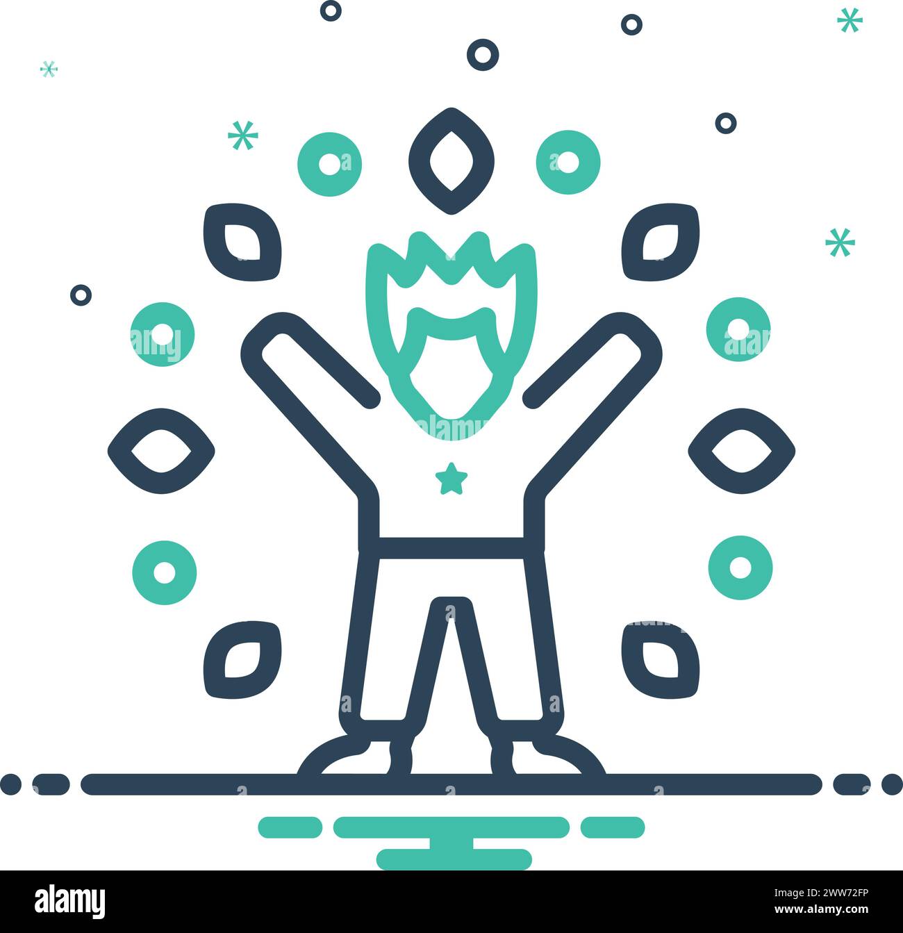 Icon for well being, wellness Stock Vector Image & Art - Alamy