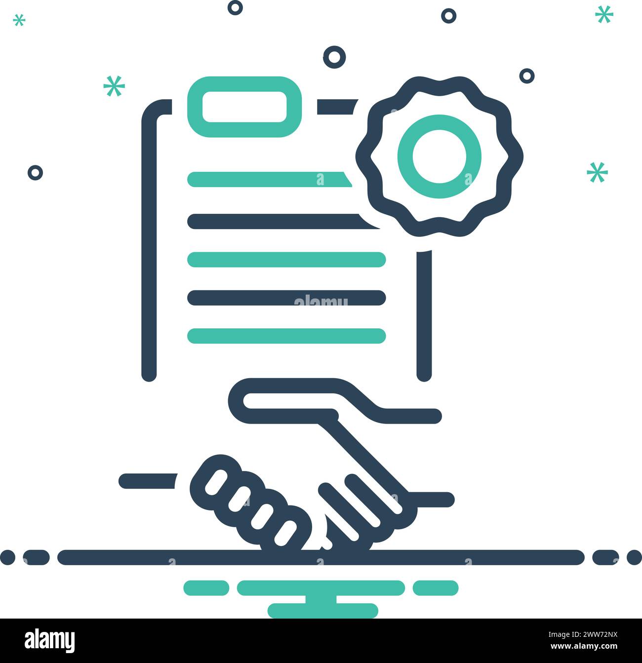 Handover Cut Out Stock Images & Pictures - Alamy