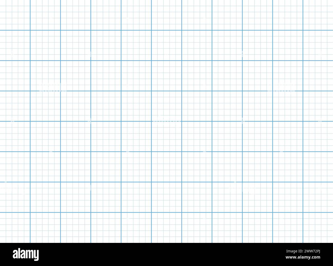 Page of paper with square grid background for notice. Educational ...