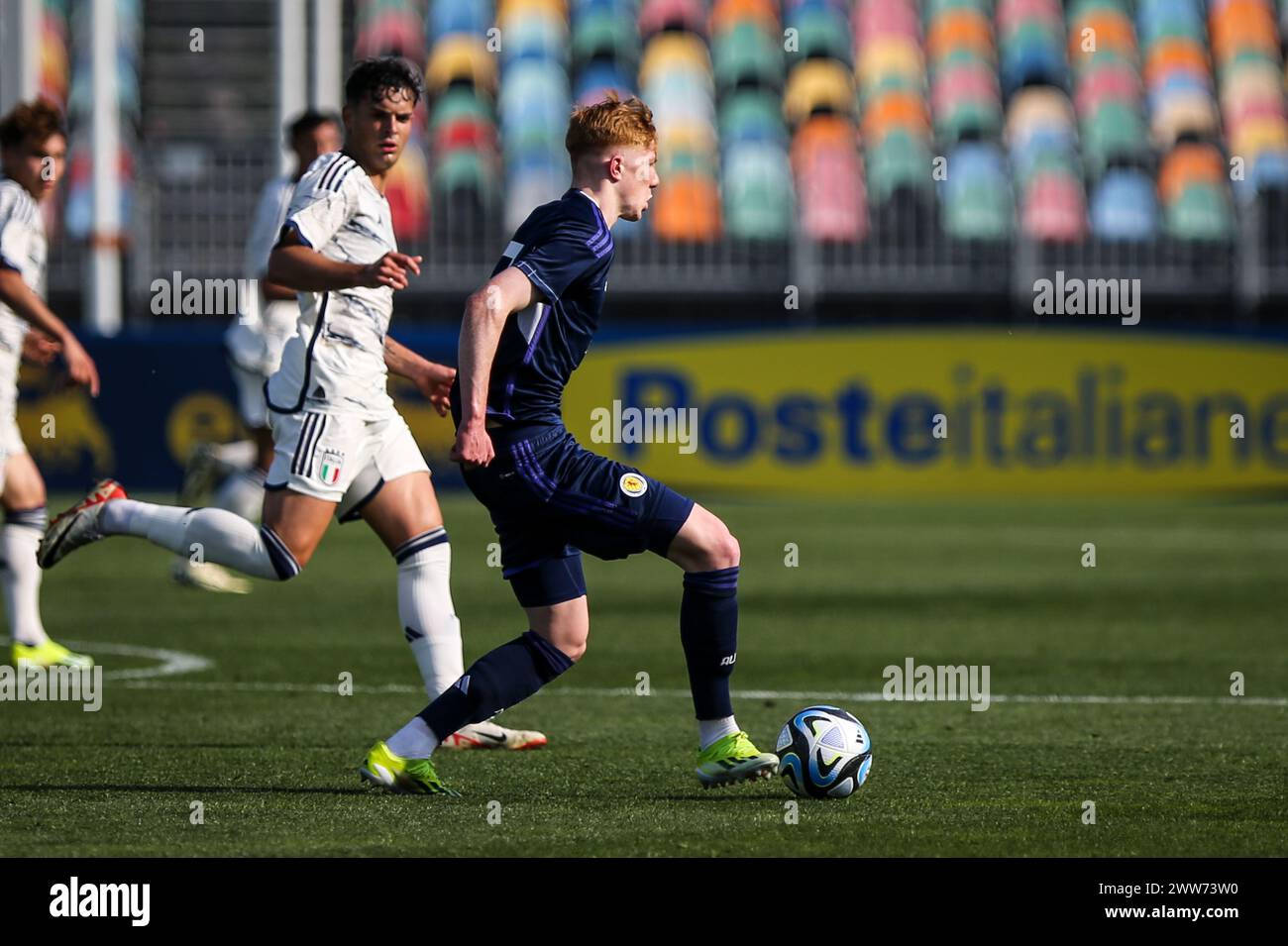 Lignano Sabbiadoro, Italy, 20th Mar 2024. Rory Whittaker during match ...