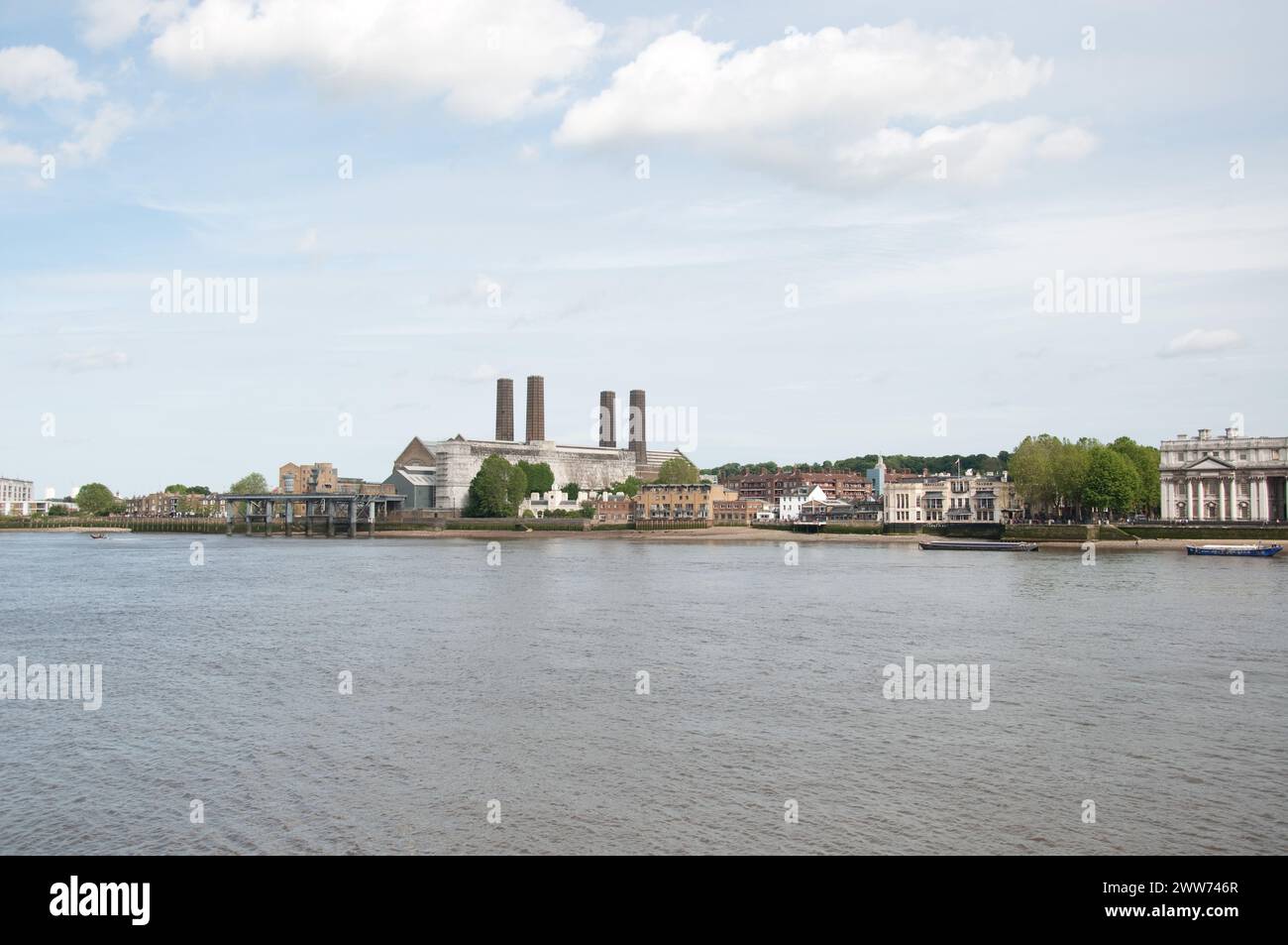 Greenwich Power Station is a standby gas and formerly oil and coal ...