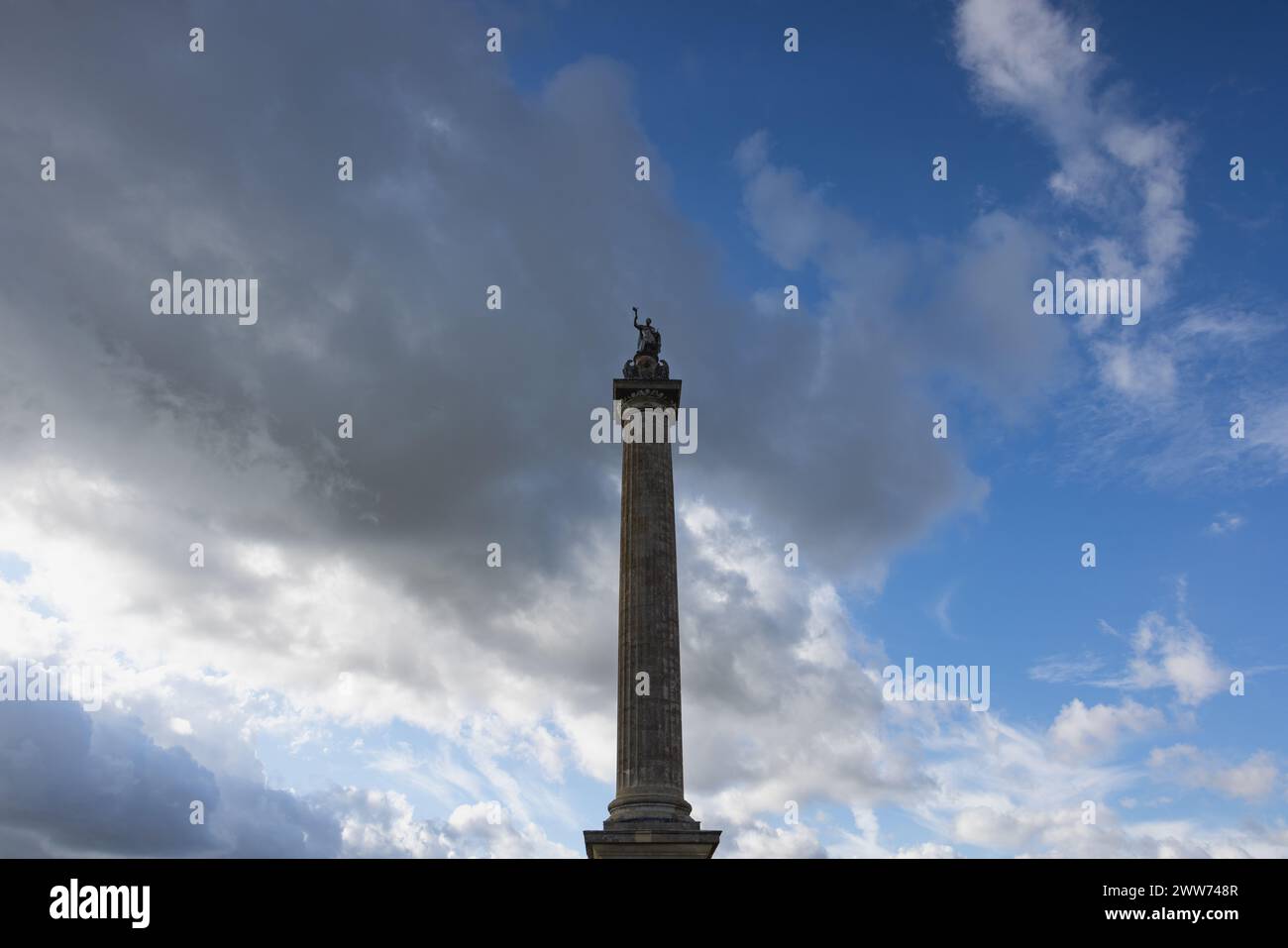 Detail of Column of Victory. It was built to commemorate the Duk Stock ...