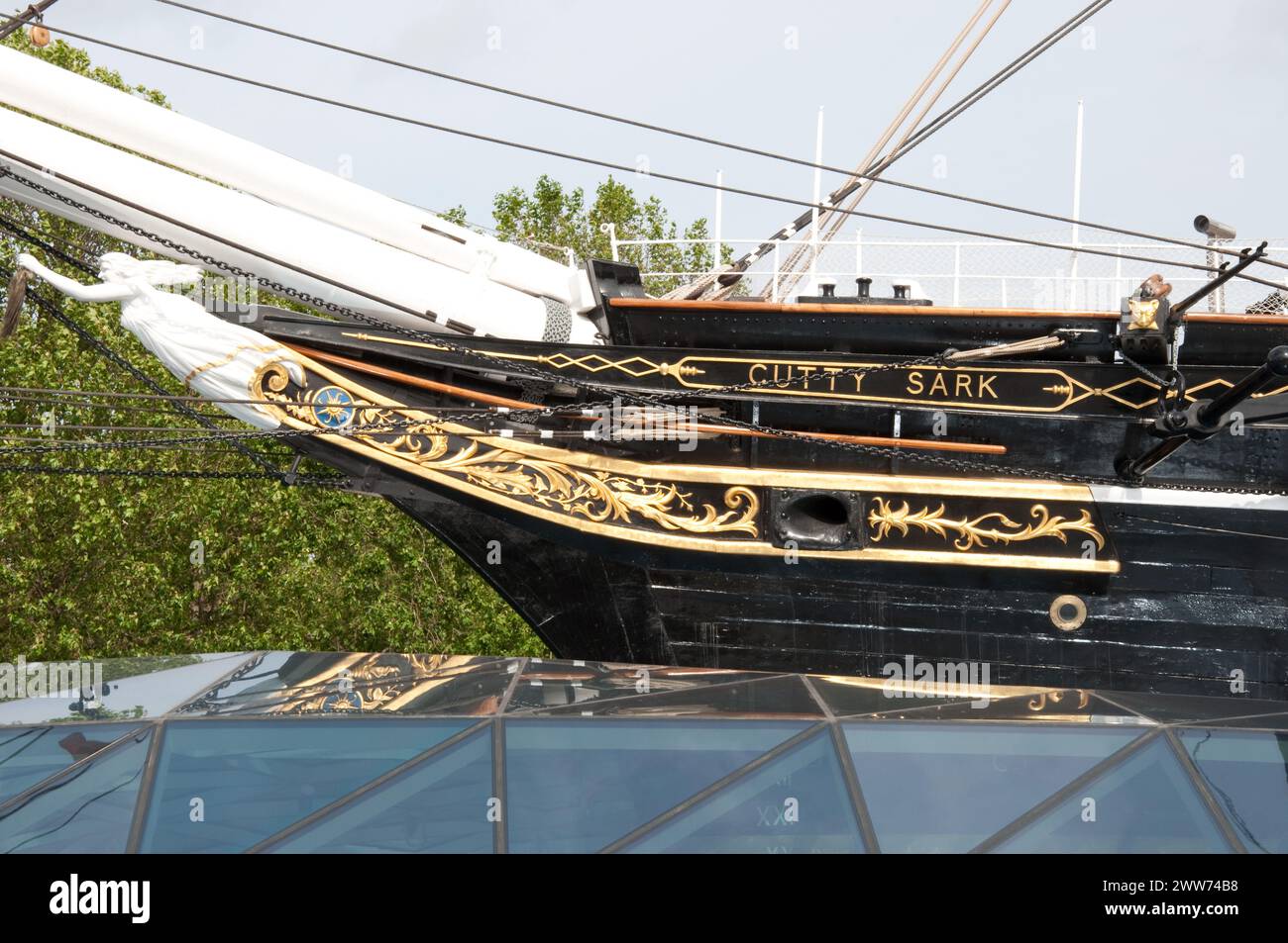 Cutty Sark is a British clipper ship. Built on the River Leven ...