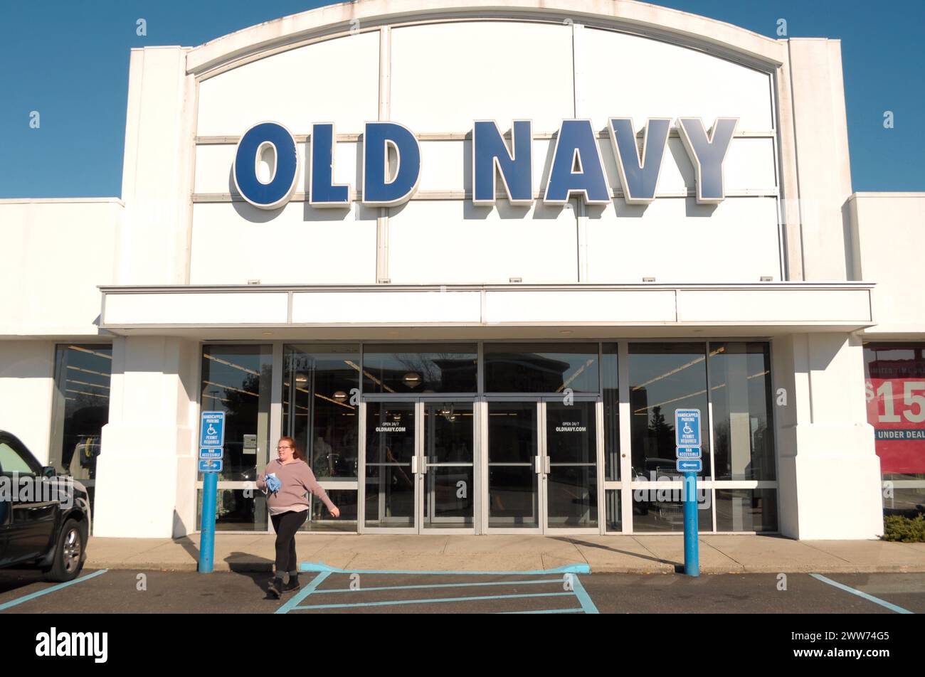 New York, United States. 21st Mar, 2024. An Old Navy store is seen in ...