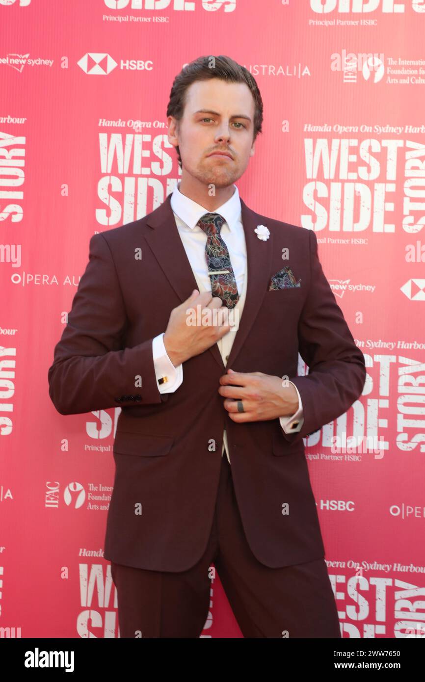 Sydney, Australia. 22nd March 2024. West Side Story on Sydney Harbour ...